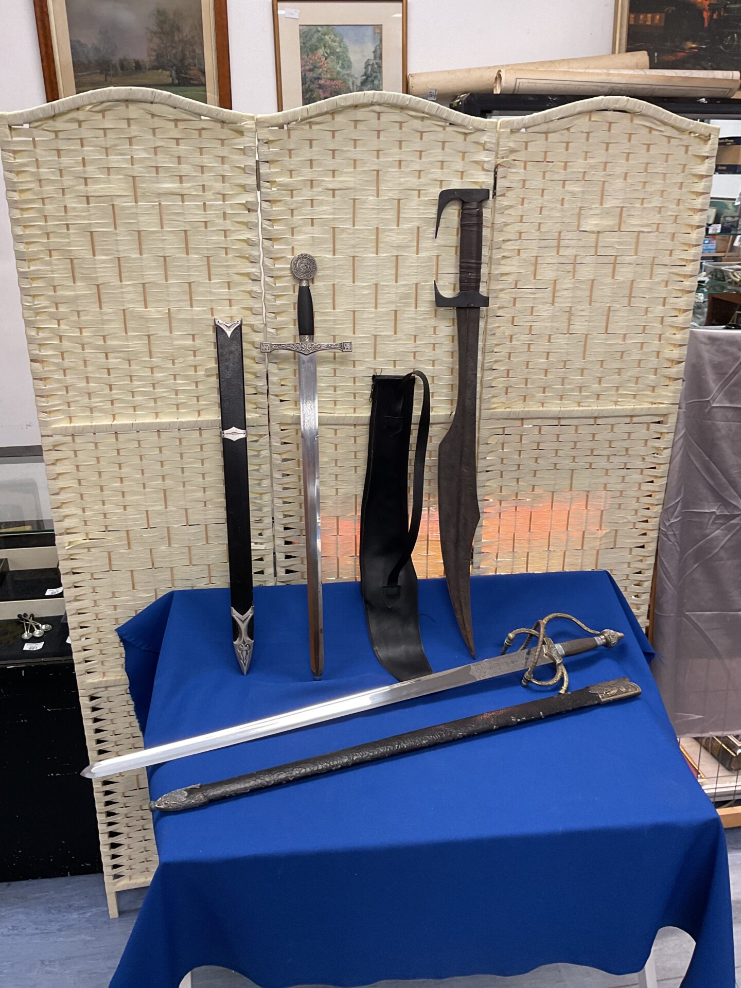 703 three collectors replica swords inc King Arthur sword – Badgers ...
