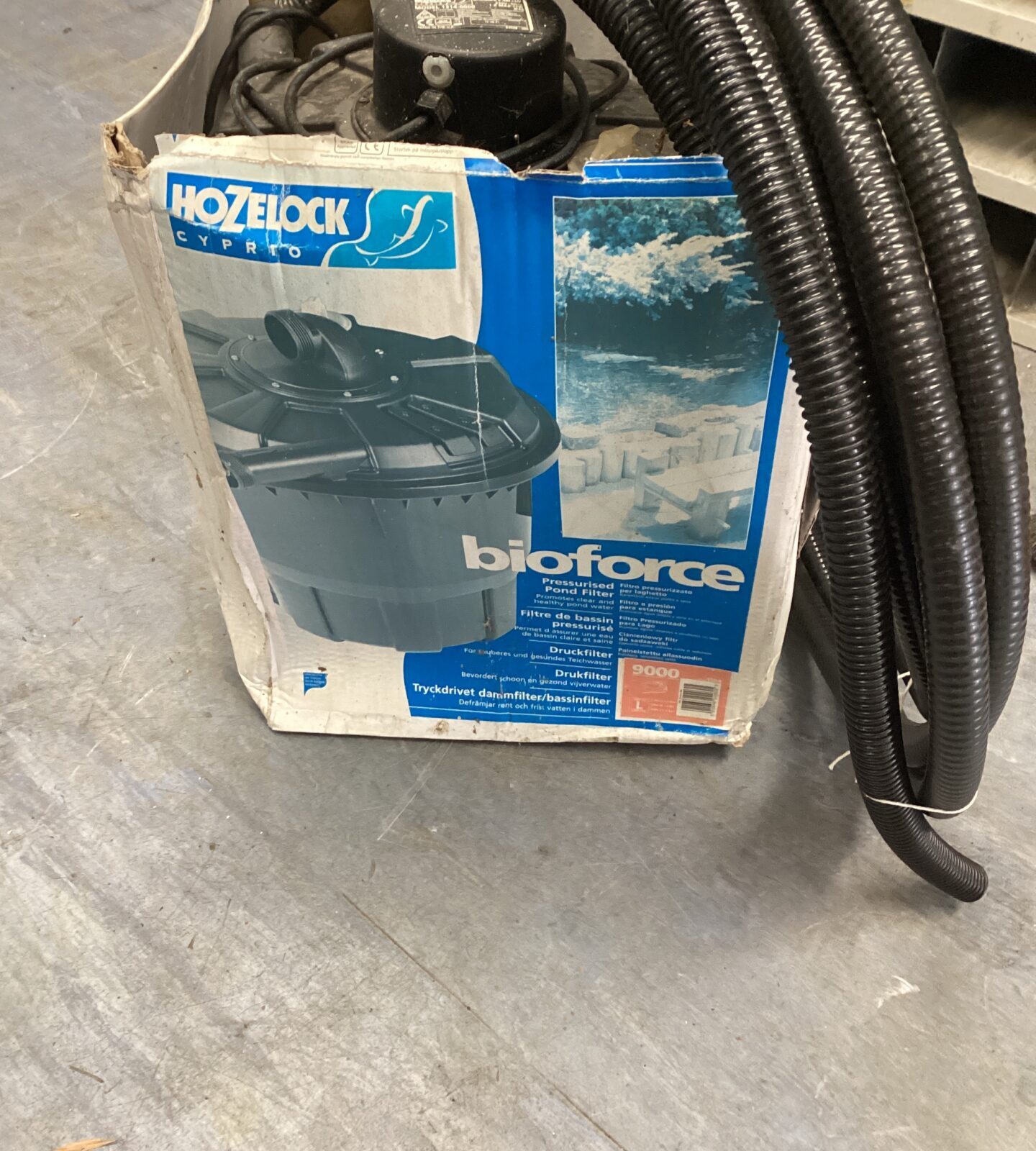 Hozelock Bioforce pond filter – Badgers Auctions