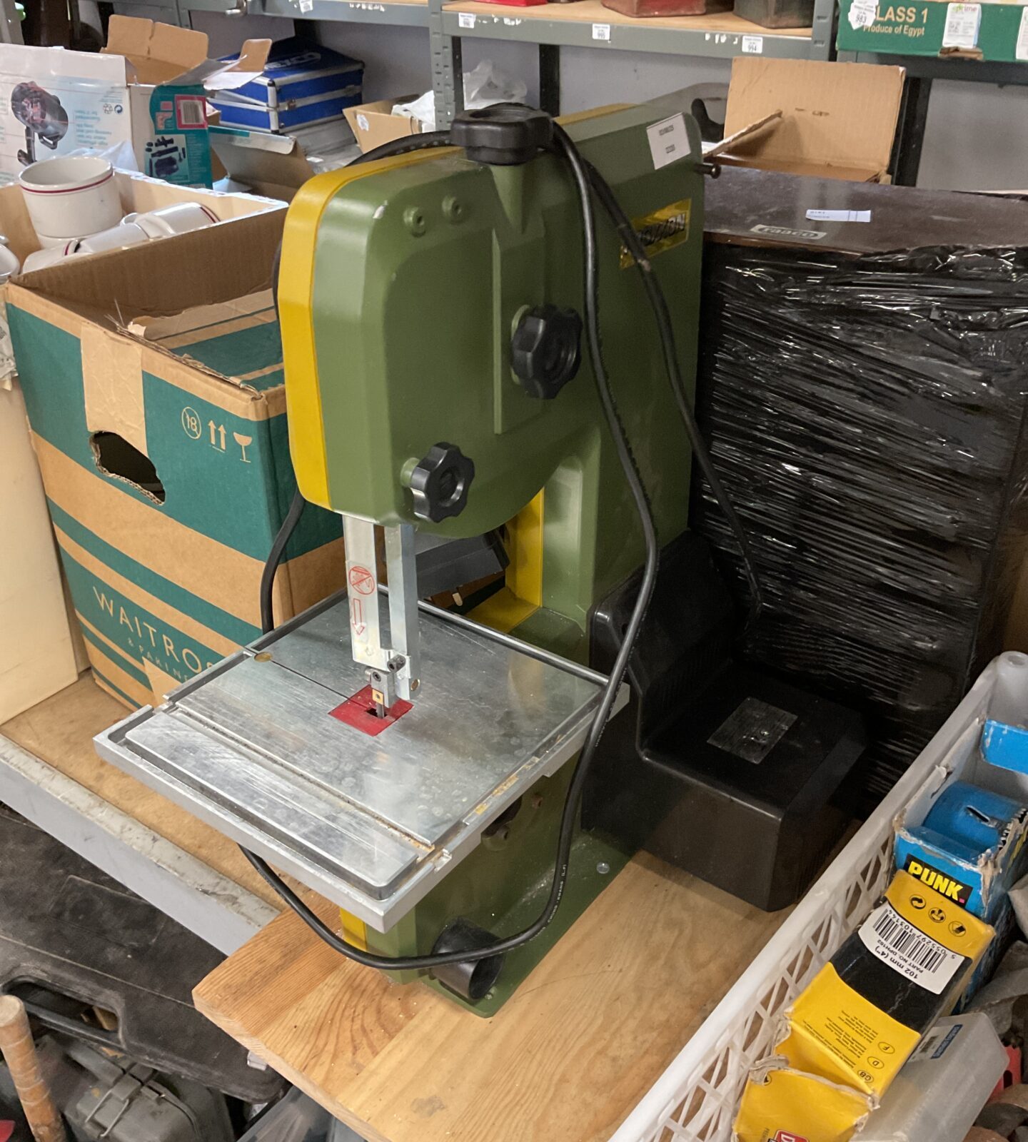 Proxxon scroll saw untested – Badgers Auctions
