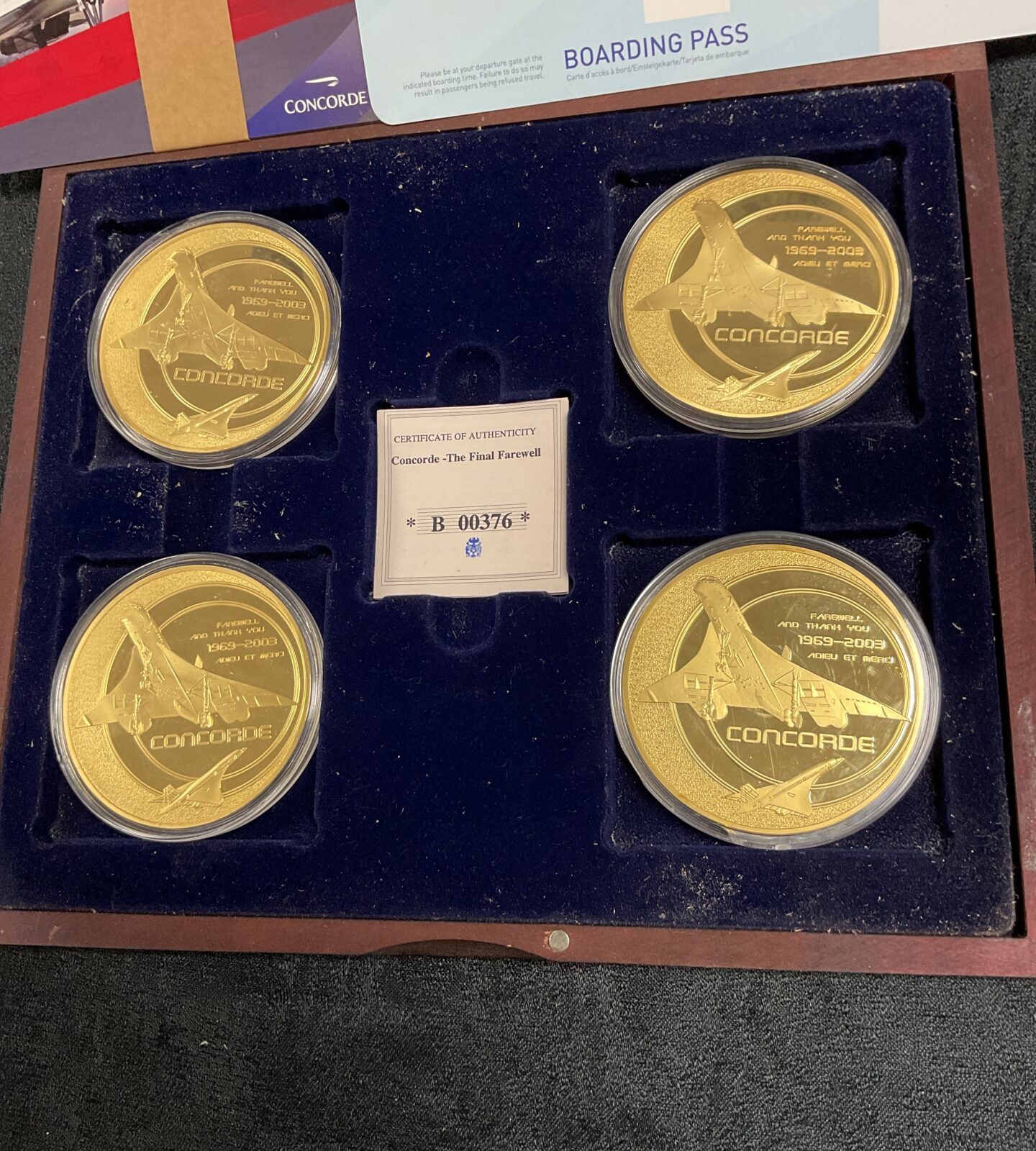 Windsor mint Ltd edition to 2003 collections Concorde Giants Final ...
