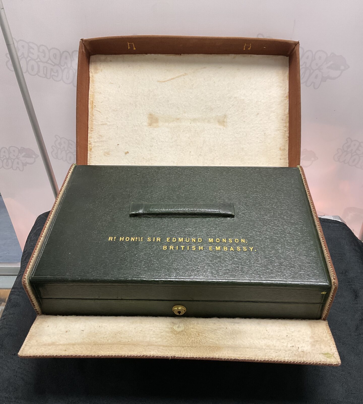 Victorian British Embassy Diplomatic Box Rt Honourable sir Edmund ...