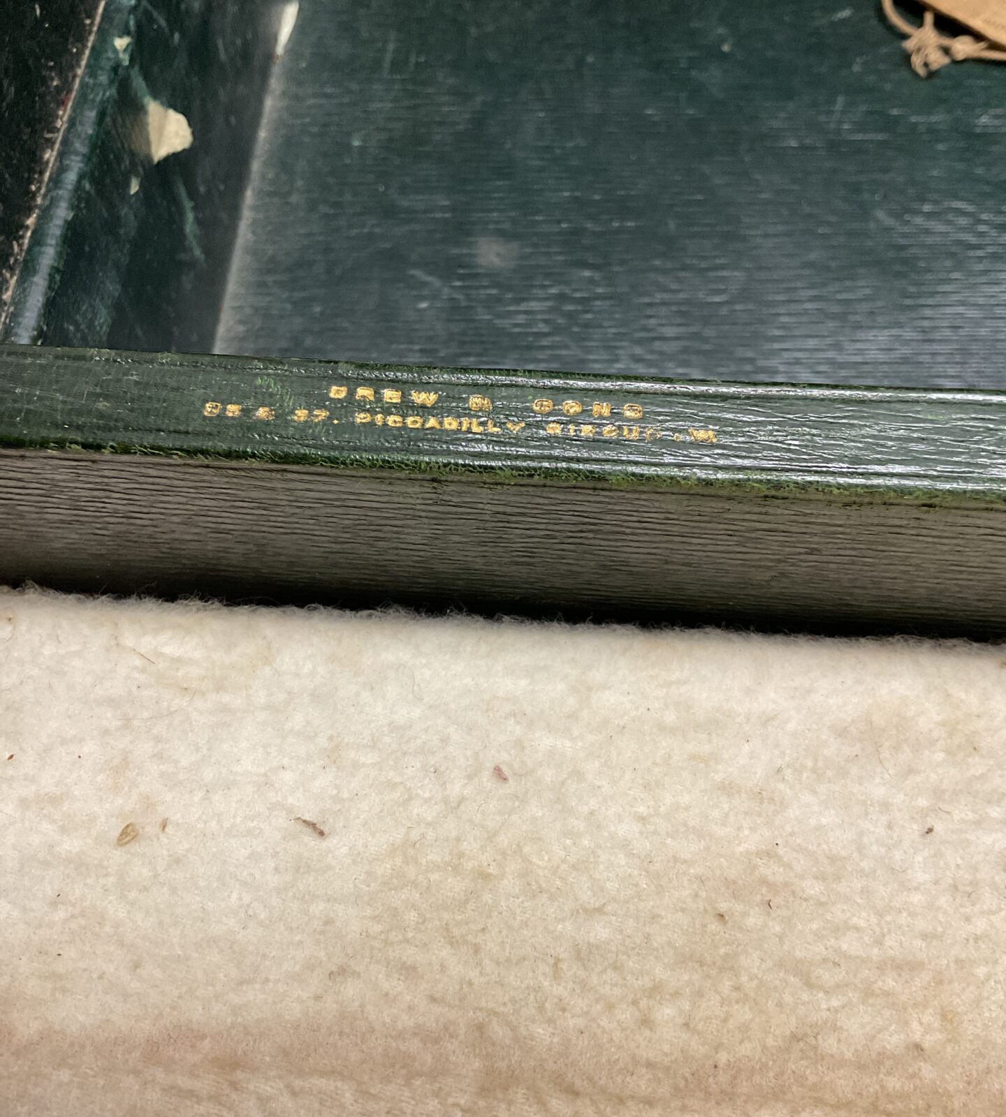 Victorian British Embassy Diplomatic Box Rt Honourable sir Edmund ...