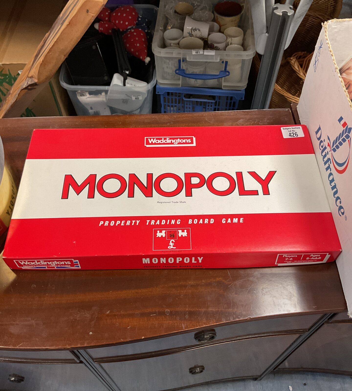 Waddingtons Monopoly Board Game – Badgers Auctions