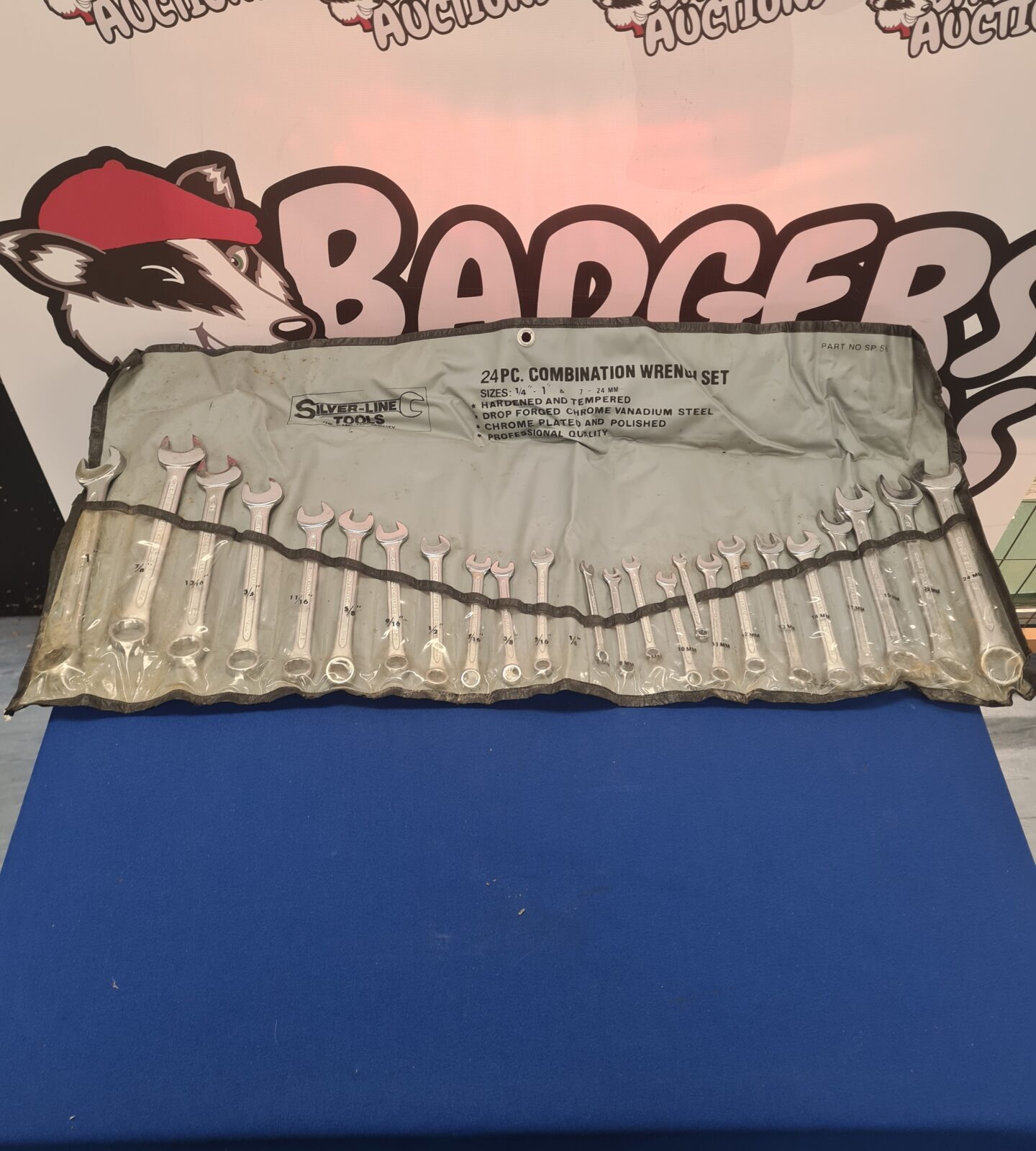 Silverline 24pc combination wrench set – Badgers Auctions