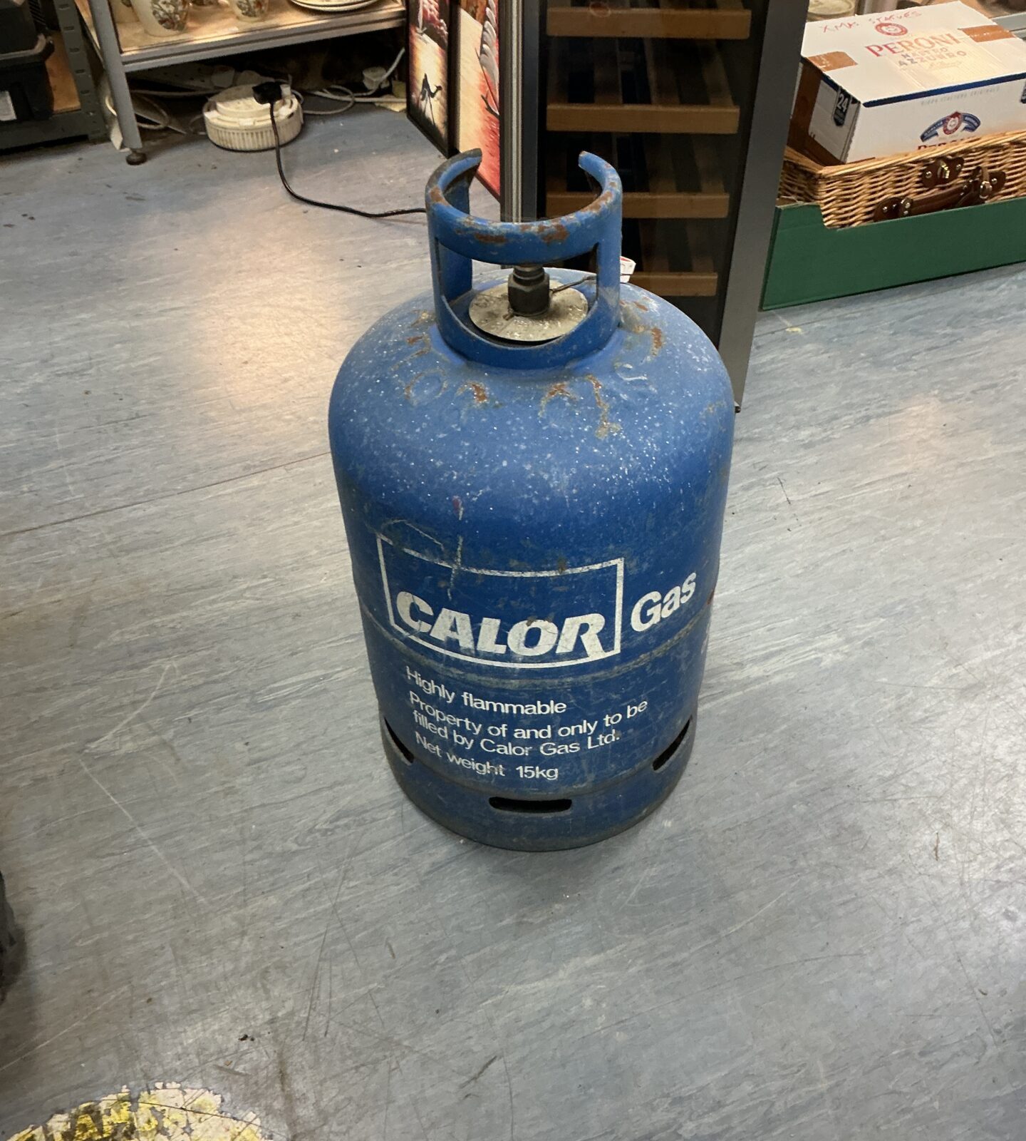 Full Calor Gas bottle – Badgers Auctions