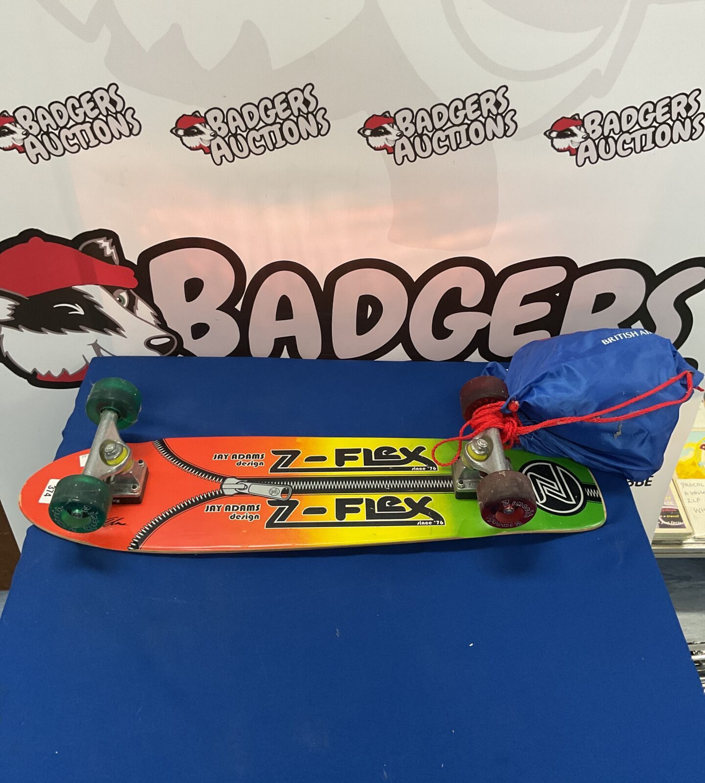 Z-flex Jay adams design skateboard – Badgers Auctions