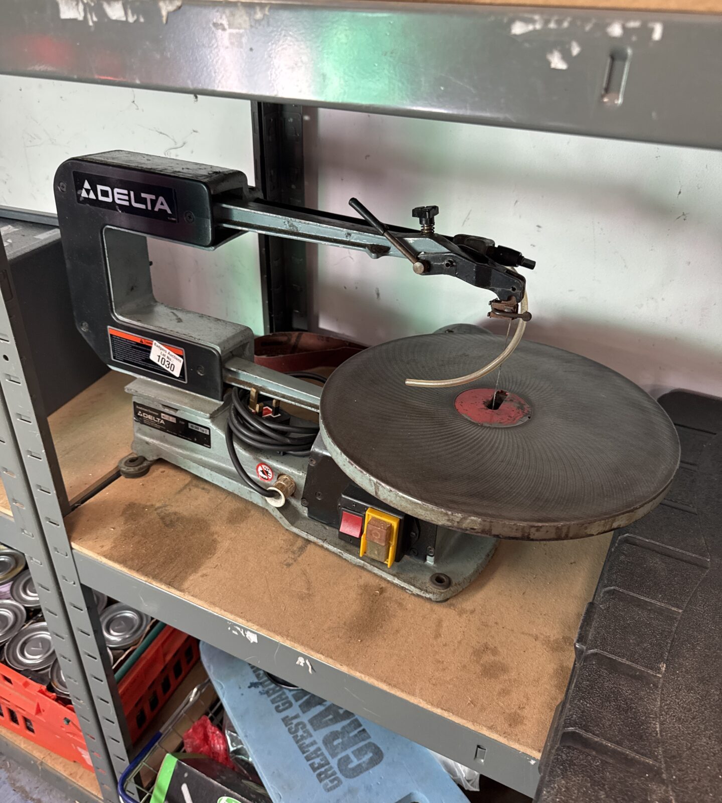 Delta scroll saw – working – Badgers Auctions