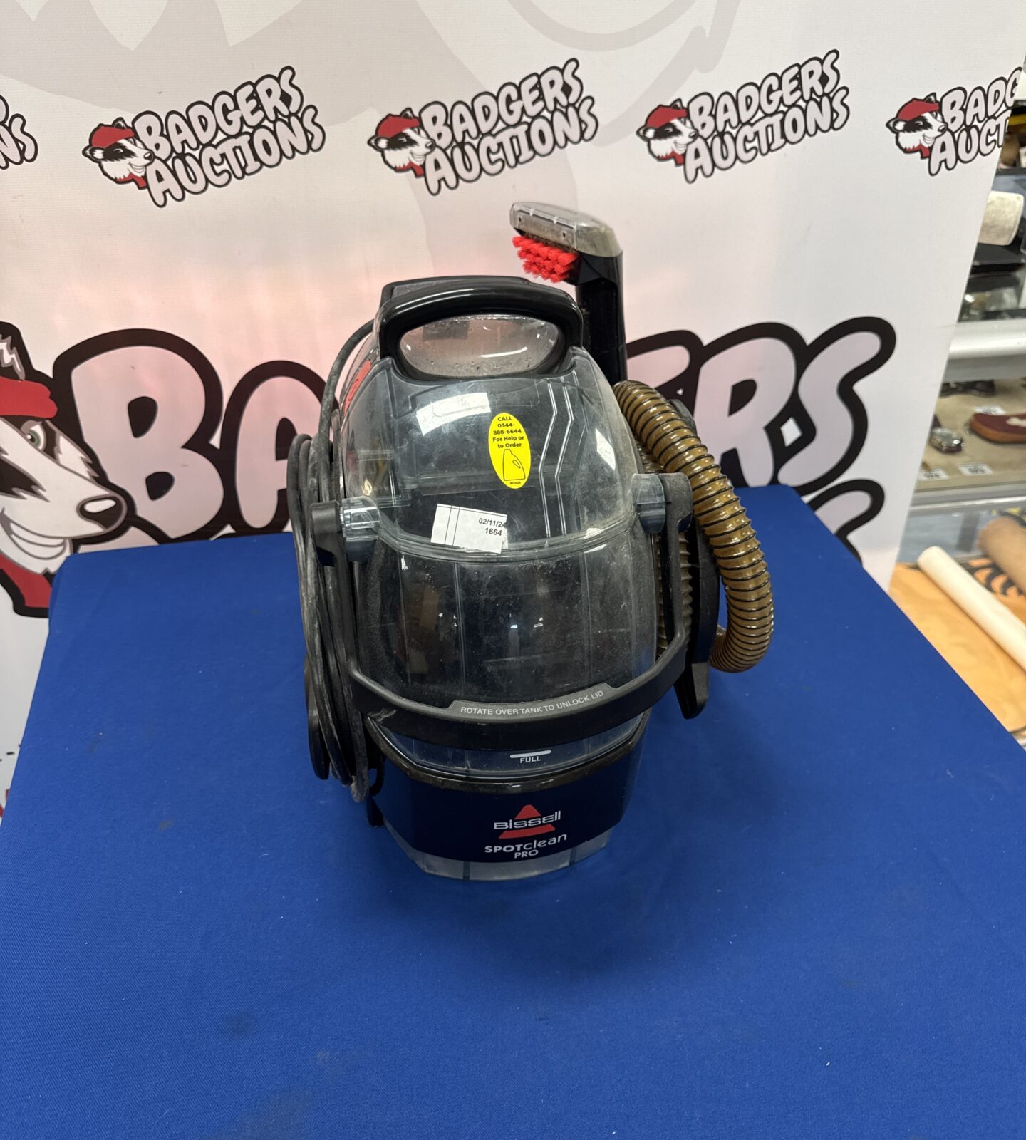 Bissell spotclean pro steam cleaning machine – untested – Badgers Auctions