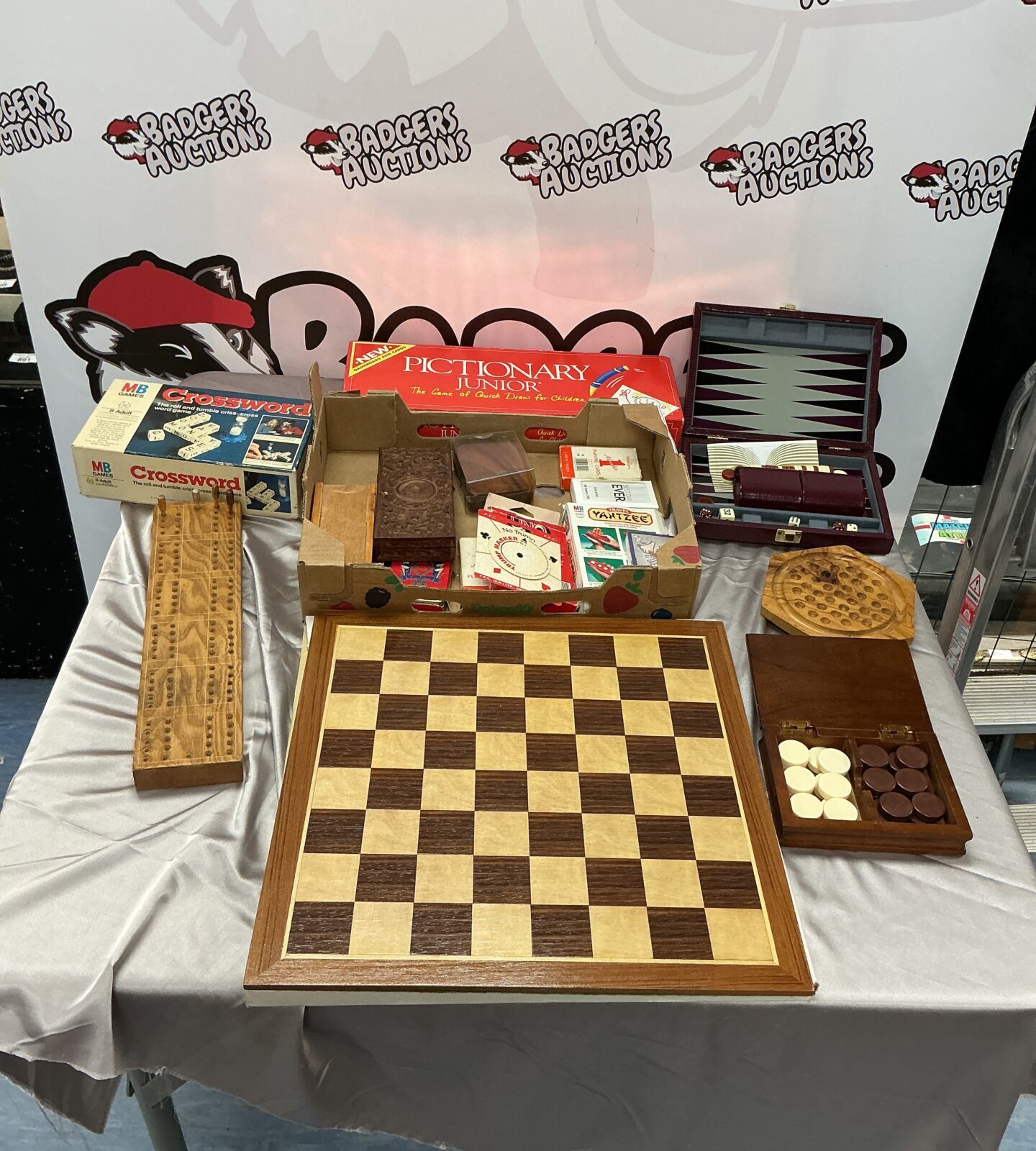 Selection of board games and playing cards – Badgers Auctions