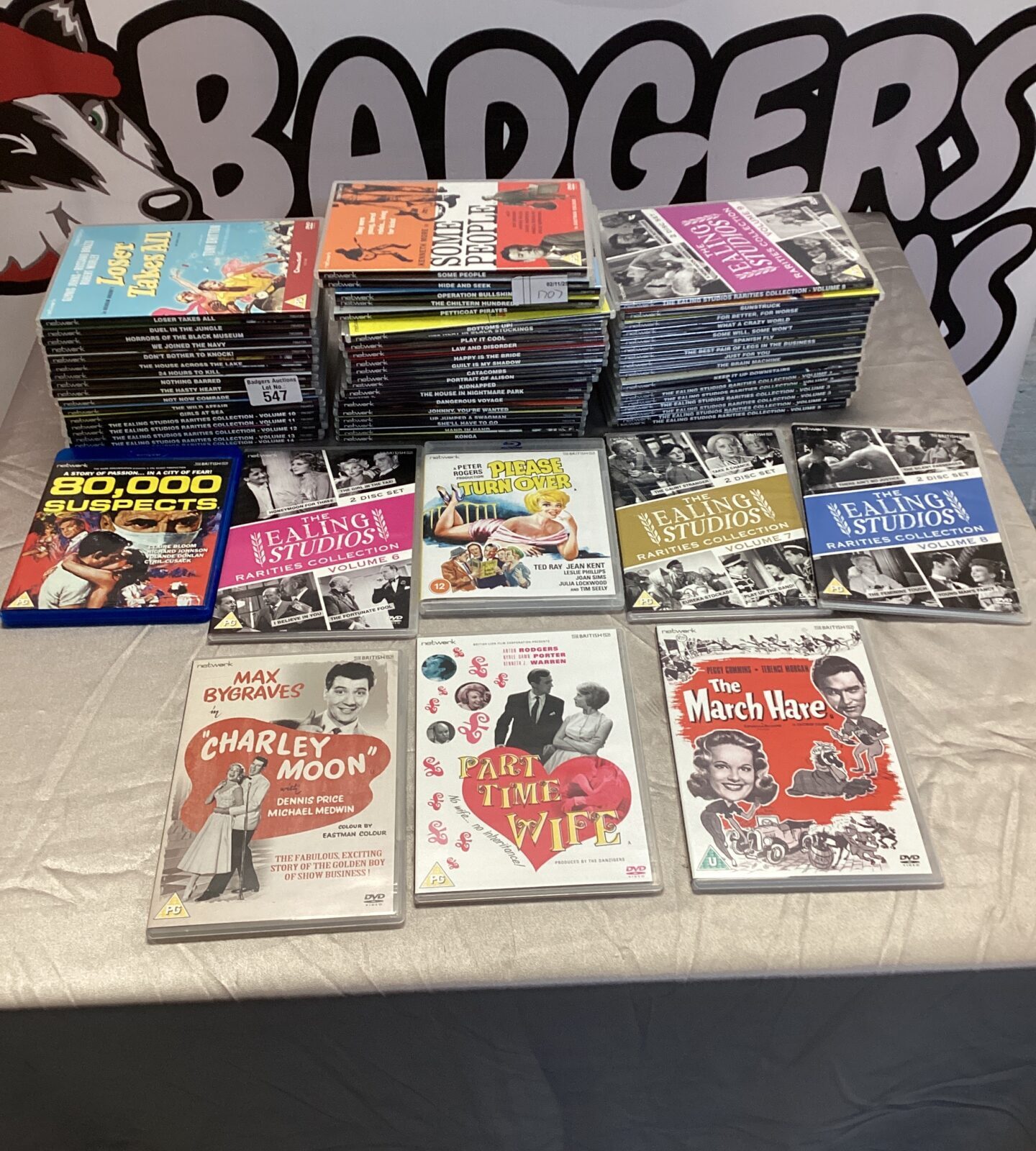 Collection of network british film dvds inc dont bother to knock ...
