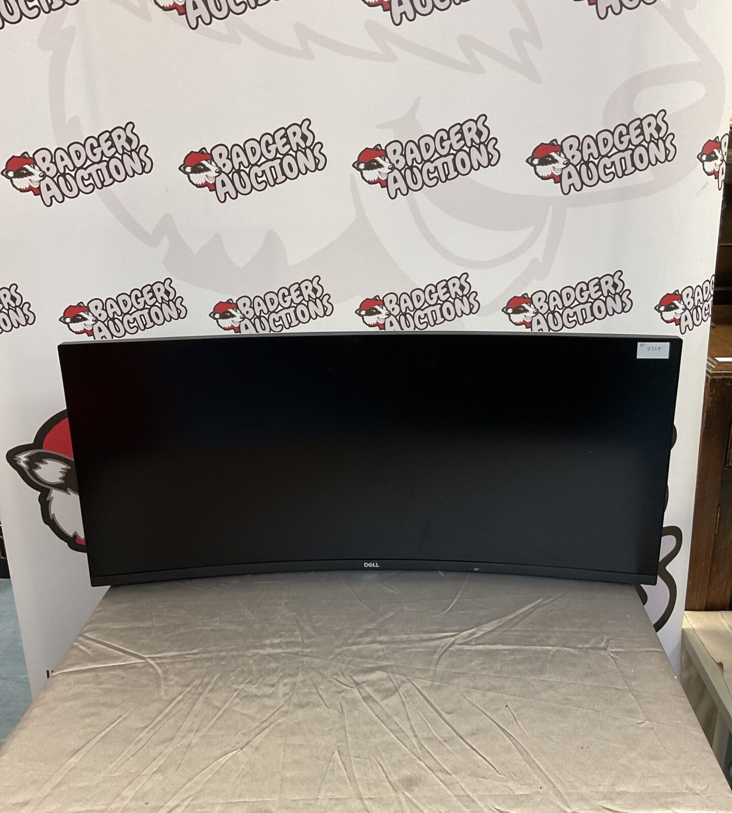 Dell S3423DWC curved monitor screen – Badgers Auctions
