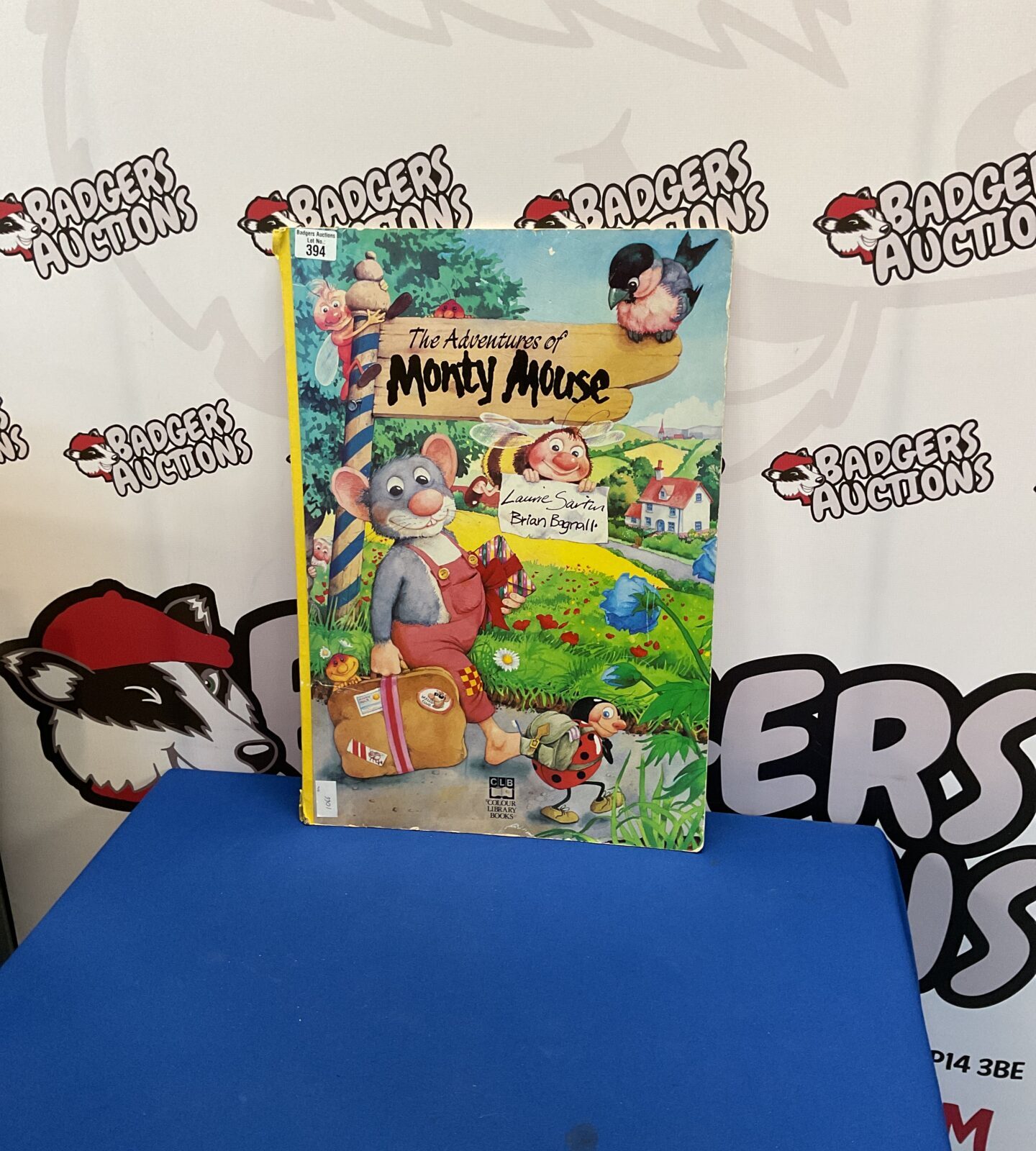Retro 90s CLB The Adventures Of Monty Mouse Book – Badgers Auctions