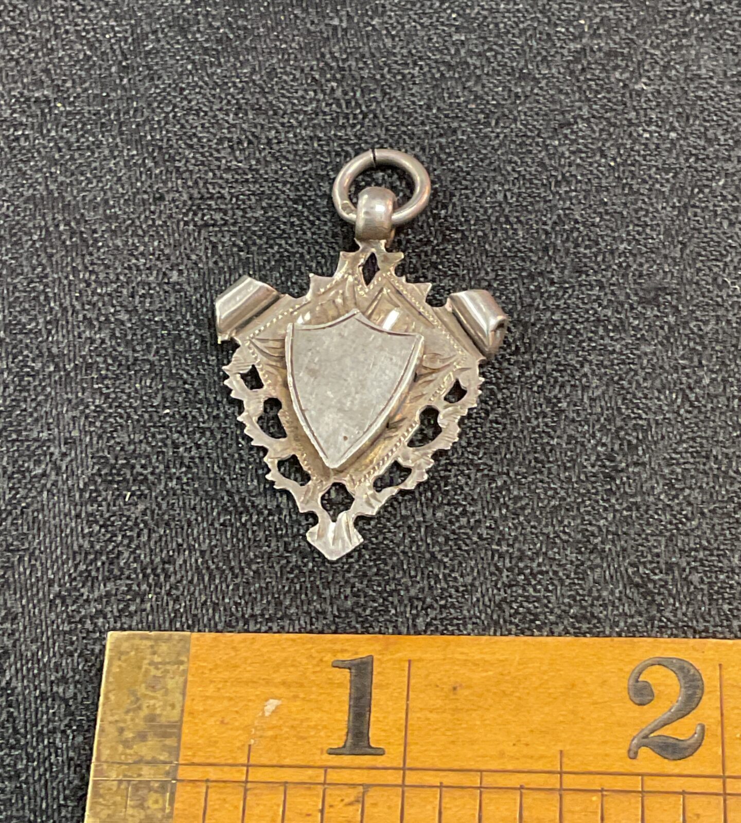 William Hair Hassler Hallmarked Silver Fob Medal Birmingham 1903 ...
