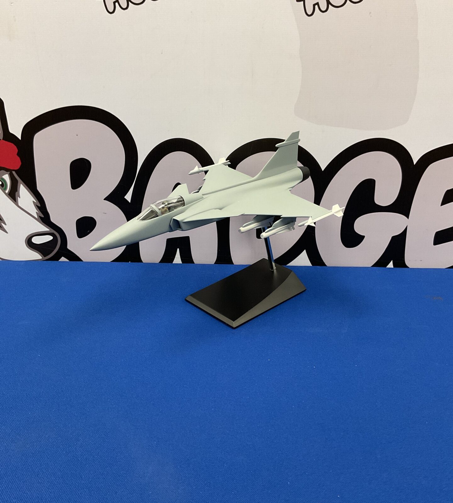 Space Models Model Of A Gripen Military Aircraft In Box With Stand ...