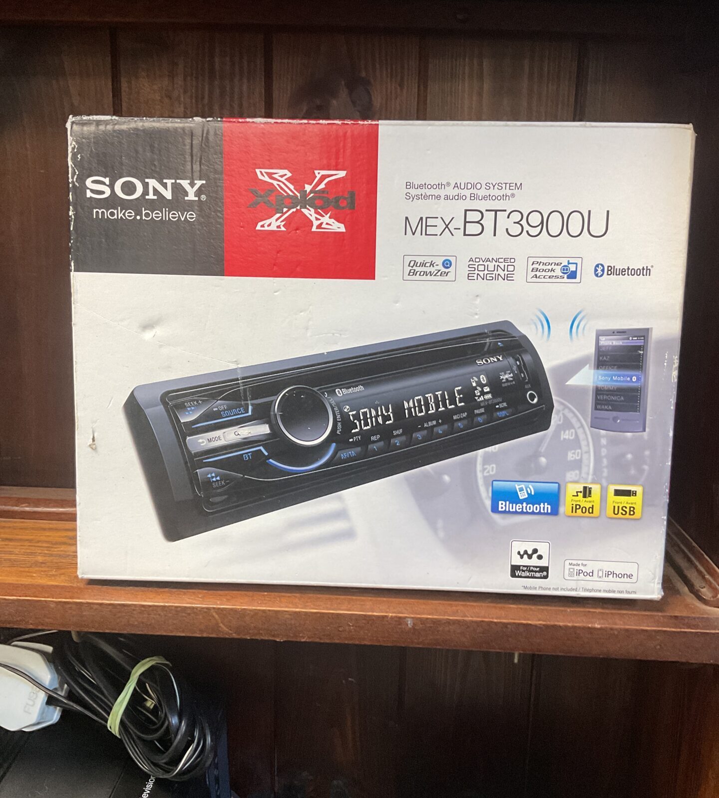 Sony MEX-BT3900U Car bluetooth audio system – Badgers Auctions