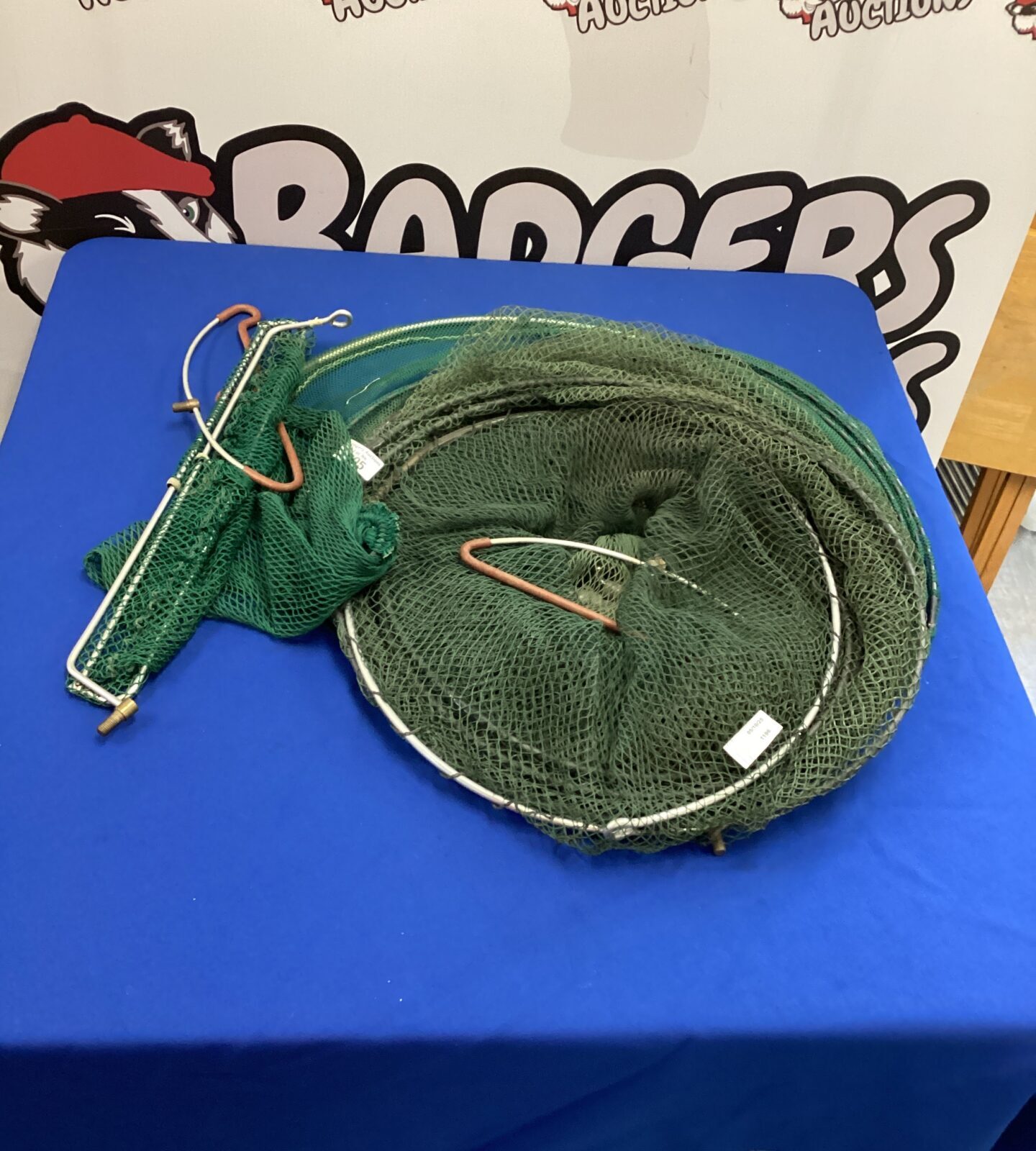 Bundle of fishing nets – Badgers Auctions