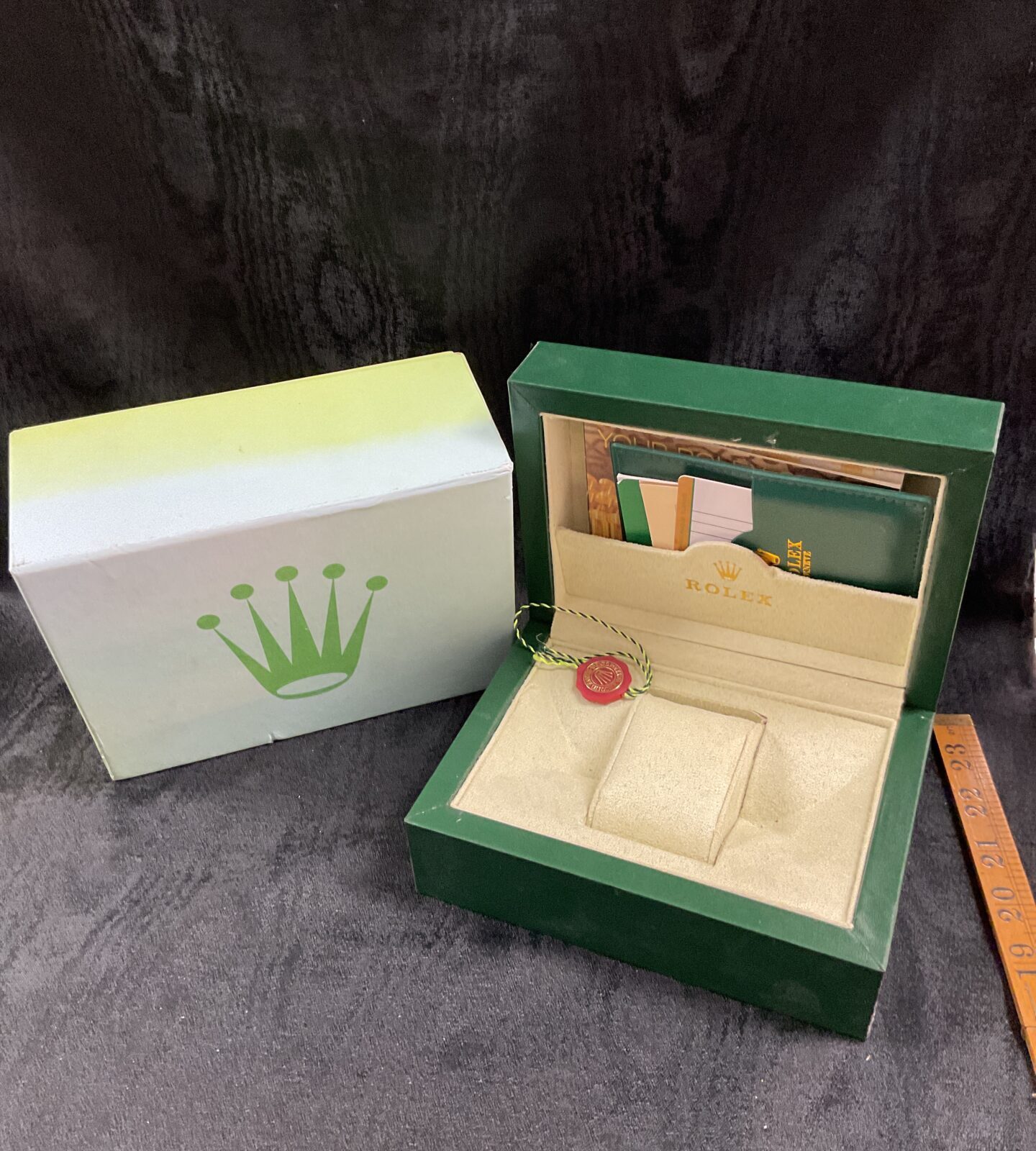 Empty Reproduction Rolex Wristwatch Box – Badgers Auctions