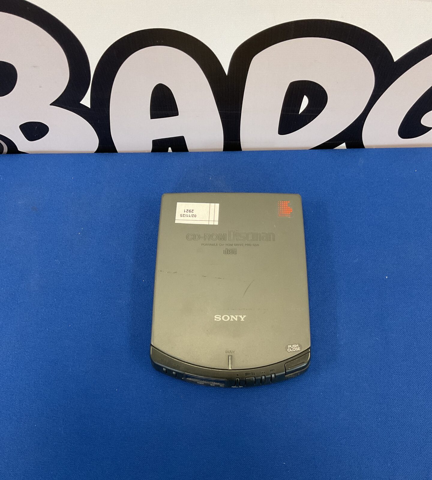 Sony CD-ROM Discman PRD-650 – Badgers Auctions