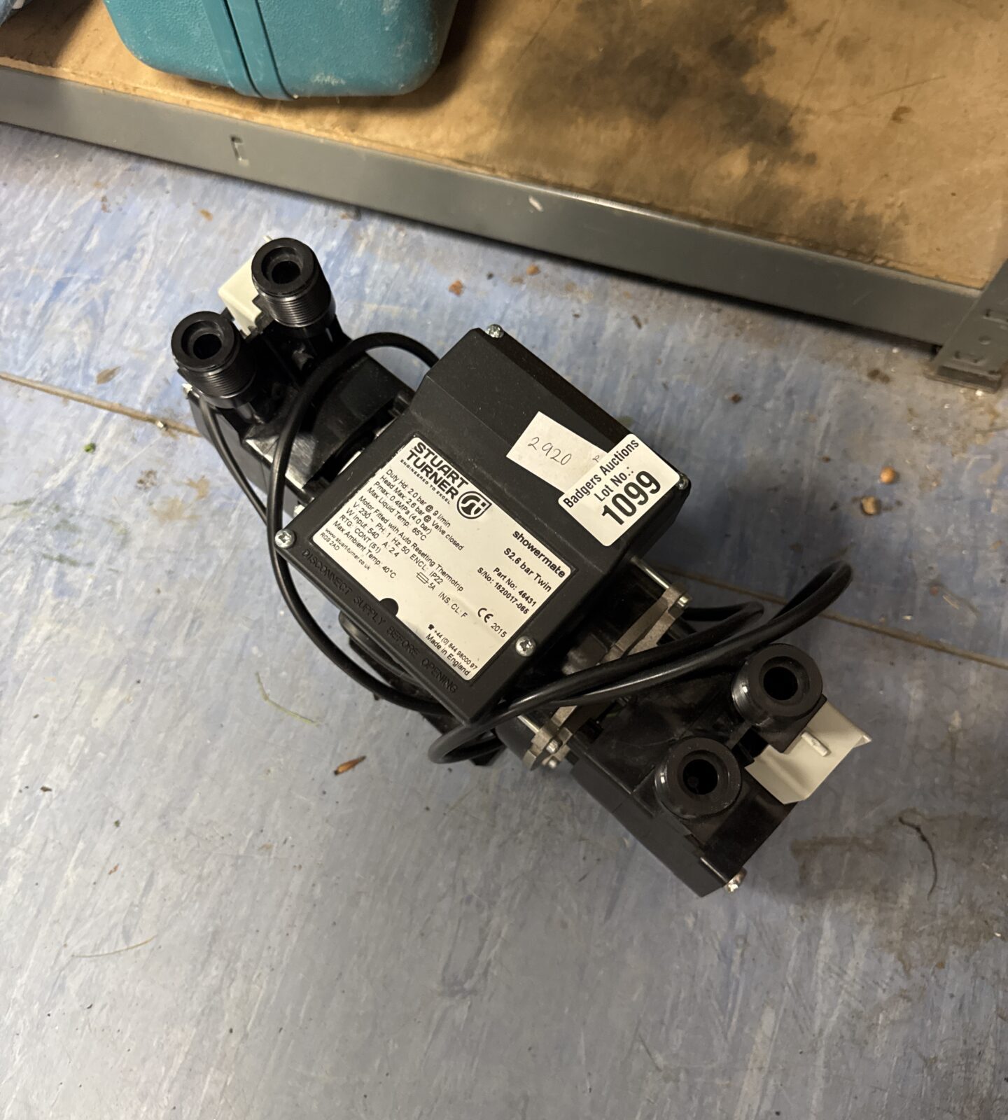 Stuart turner showermate shower pump – Badgers Auctions