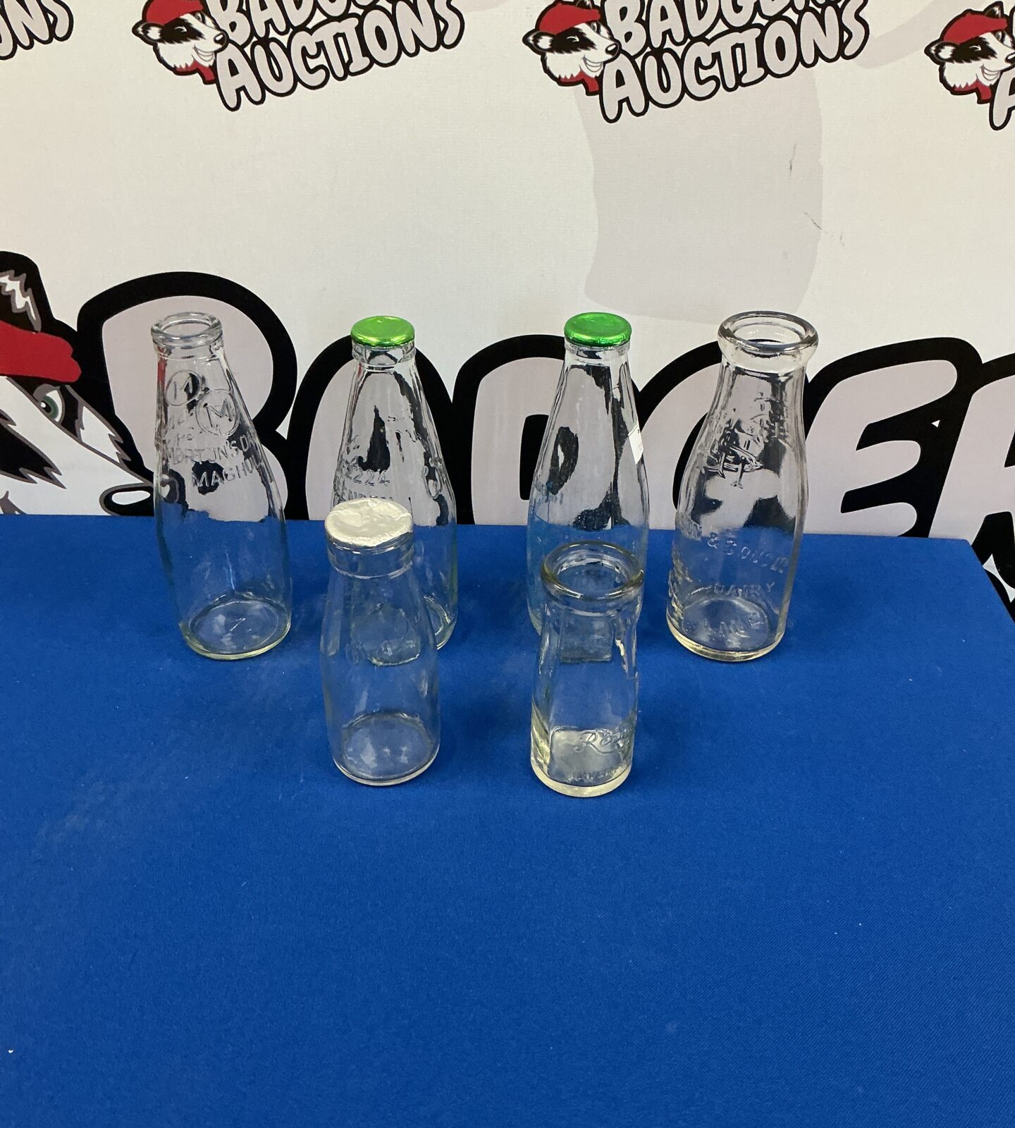 Collection of vintage Milk bottles – Badgers Auctions