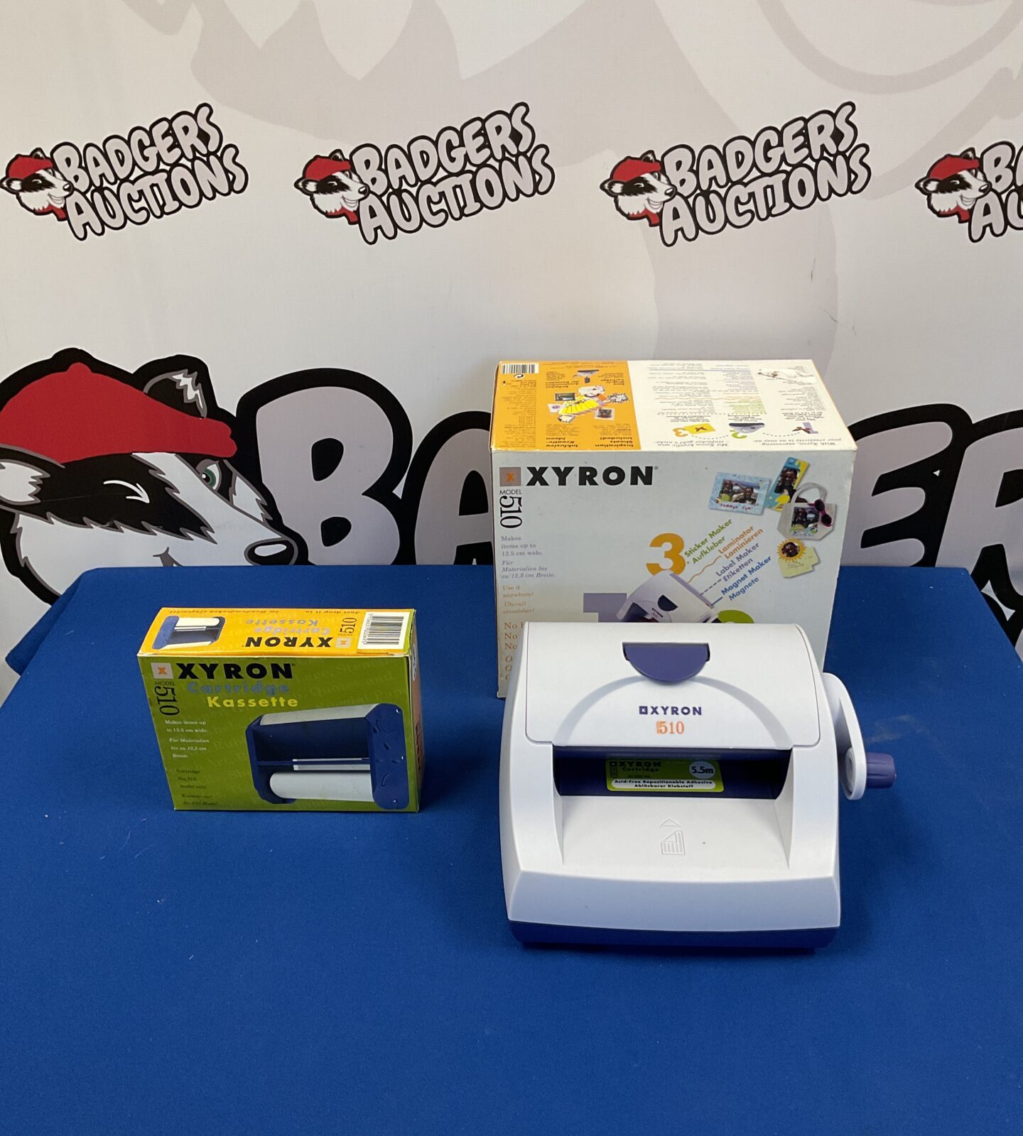 Xyron model 510 sticker maker, laminator, label maker, magnet maker ...