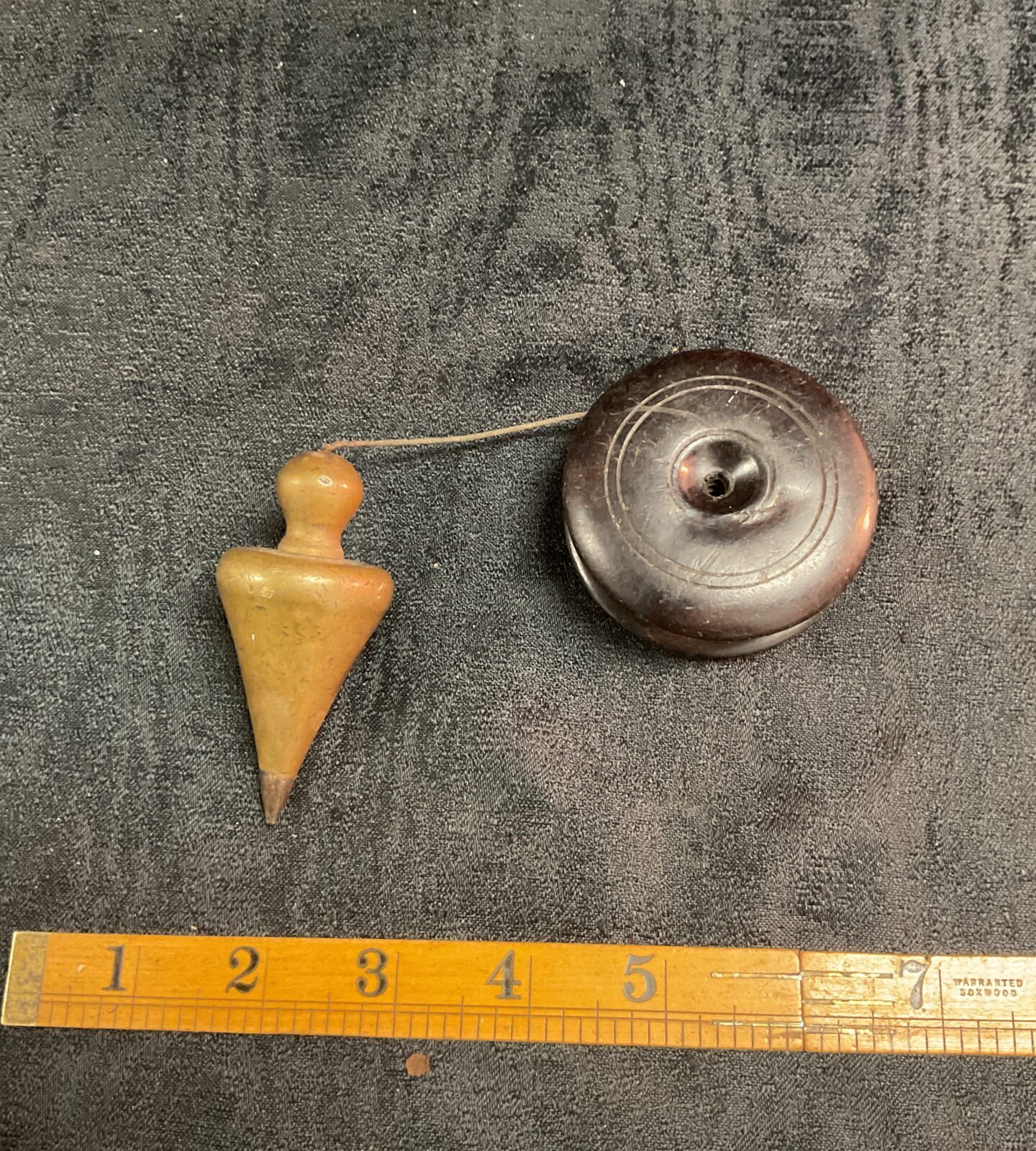 Antique Bakelite brass plumb bob – Badgers Auctions