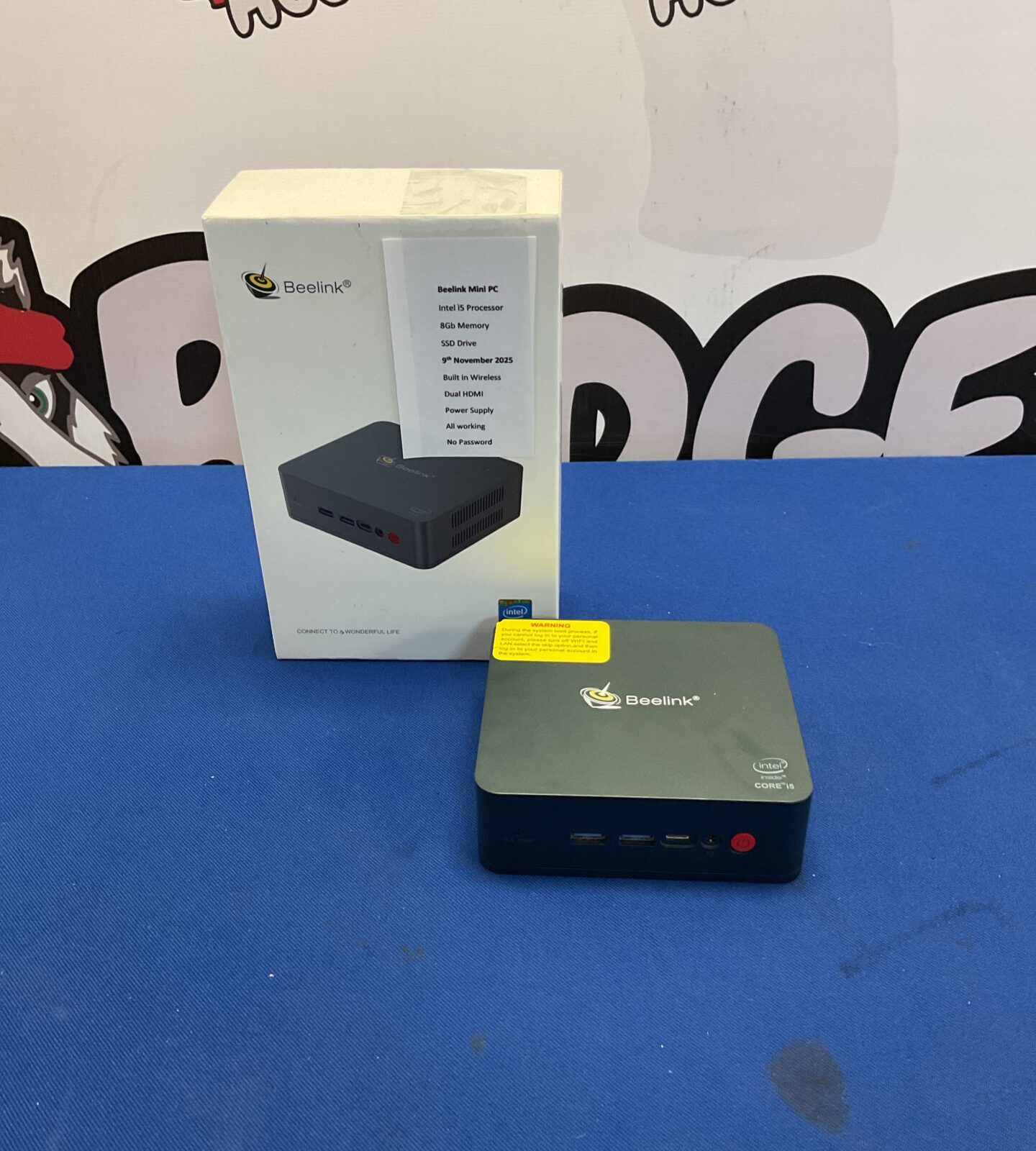 Beelink Mini PC with intel core i5 working – Badgers Auctions