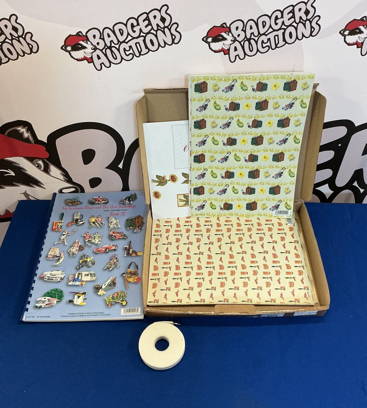 Card making craft items including decoupage & decorative paper ...