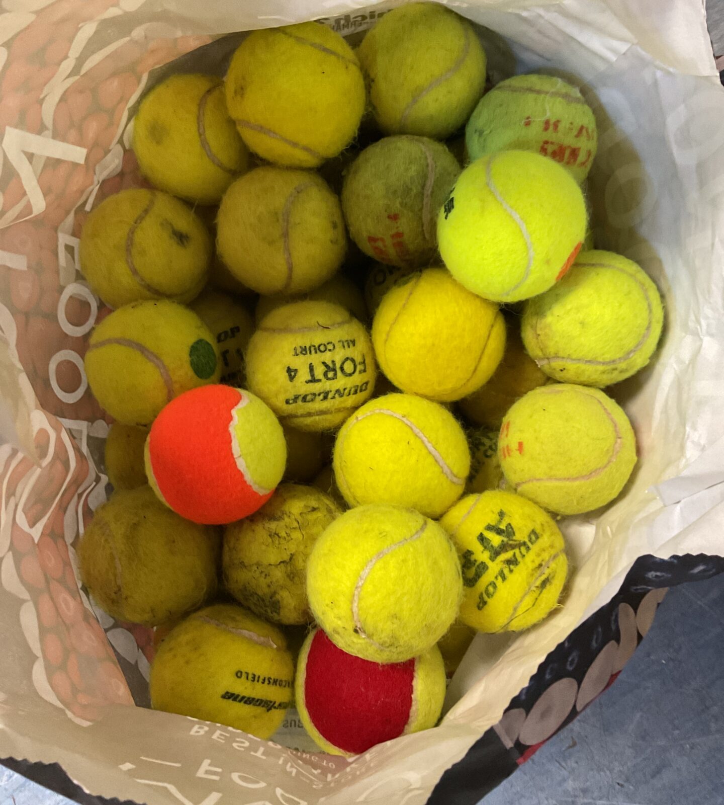 Bag Tennis Balls – Badgers Auctions