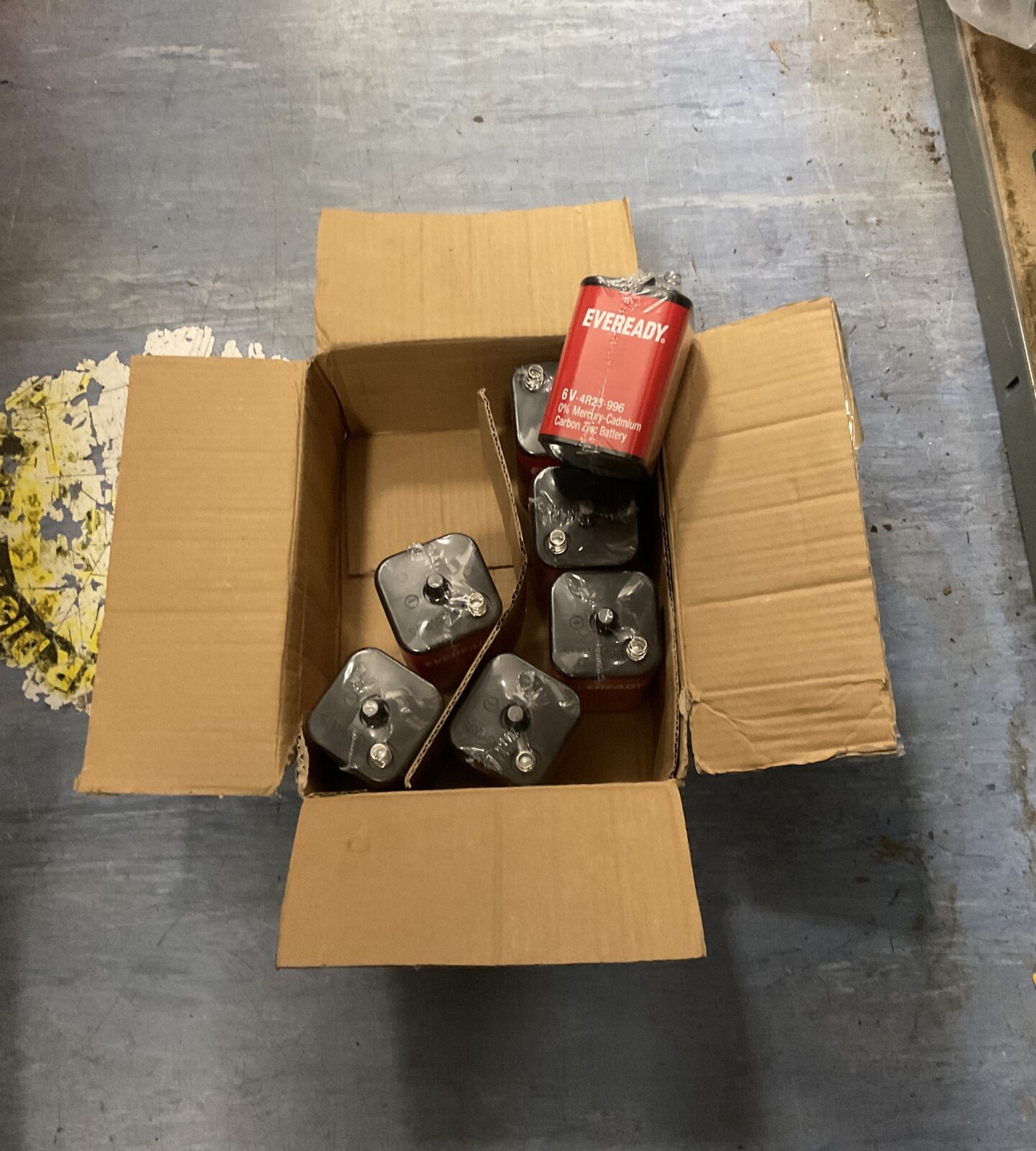 Quantity of everady 6v square batteries – Badgers Auctions