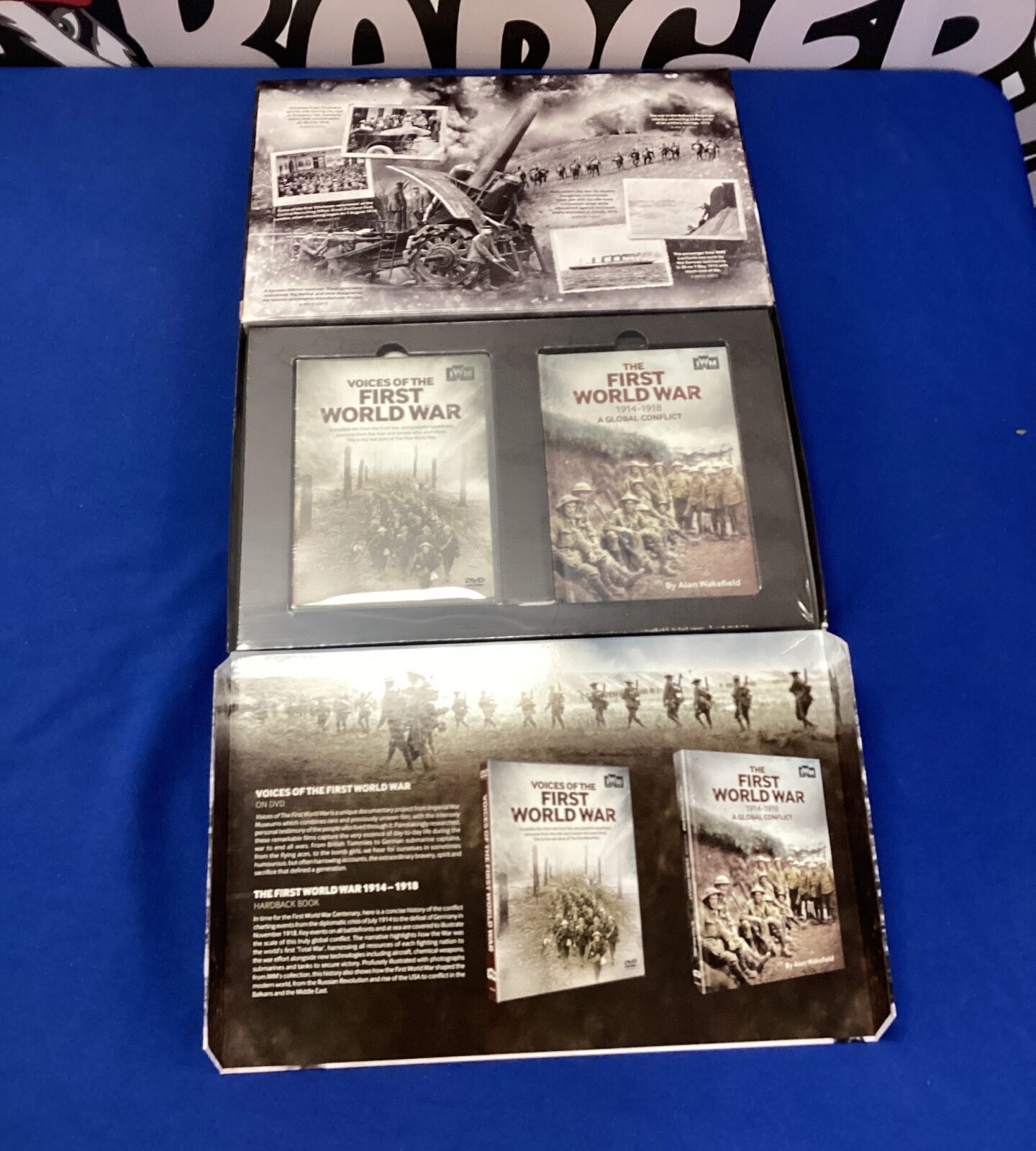 Exclusive DVD and book set of the first world War 1914 to 1918 ...