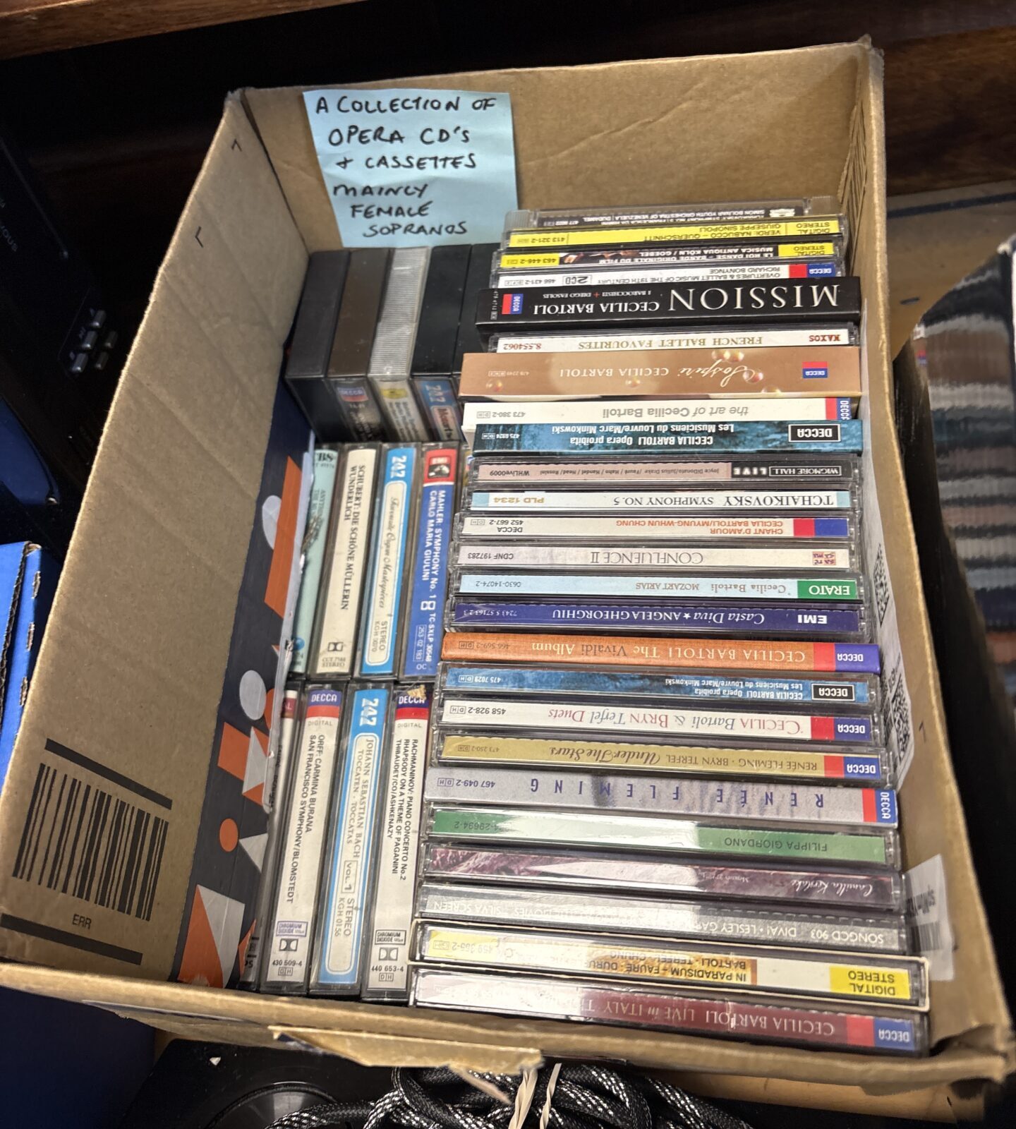 Collection of Oprah CDs and cassette mainly female Sopranos – Badgers ...