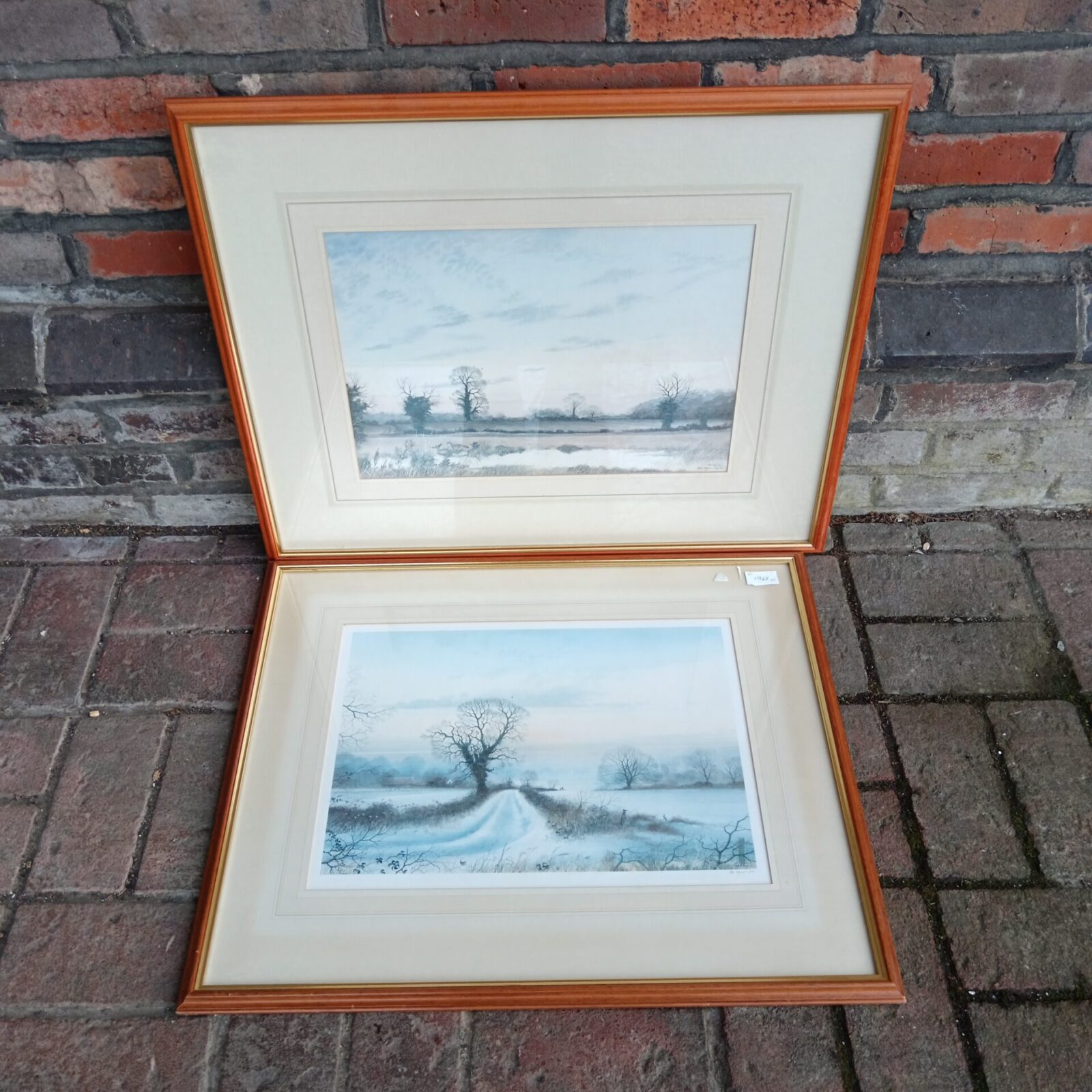 Pair of Peter hayman signed limited edition prints of Buckinghamshire ...