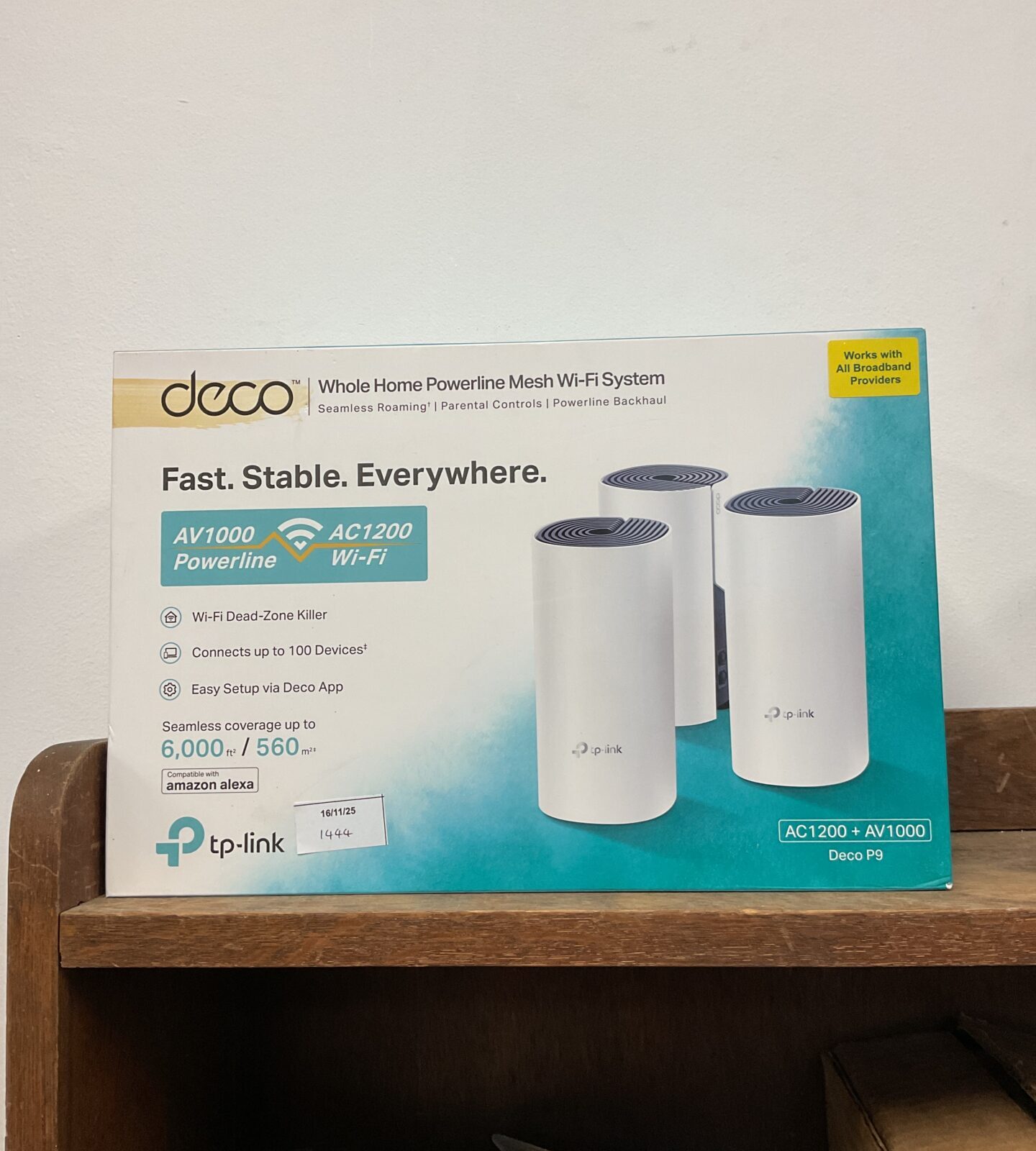 Deco whole home powerline mesh wi-fi system – Badgers Auctions