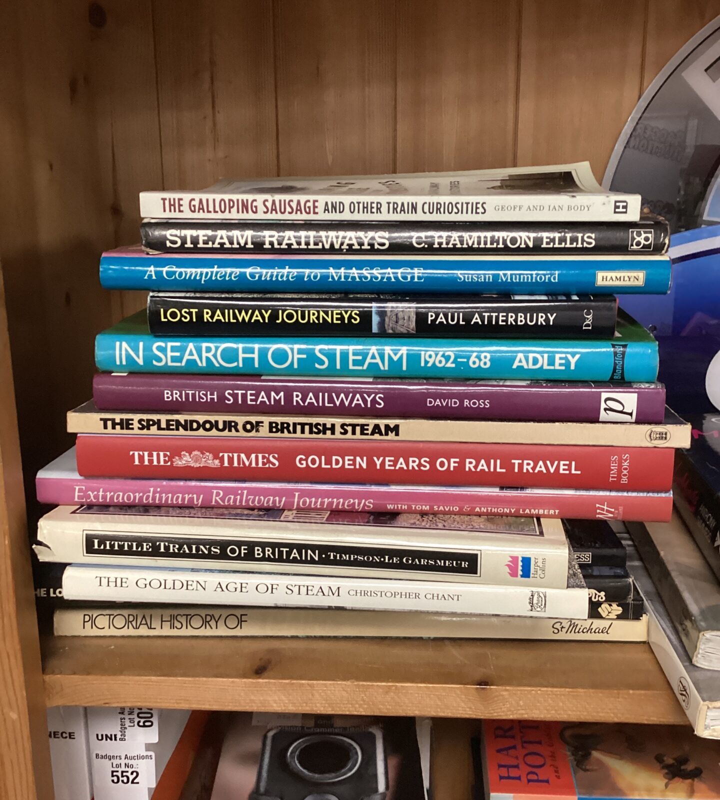 Bundle of trains related books inc british steam railways, the love of ...