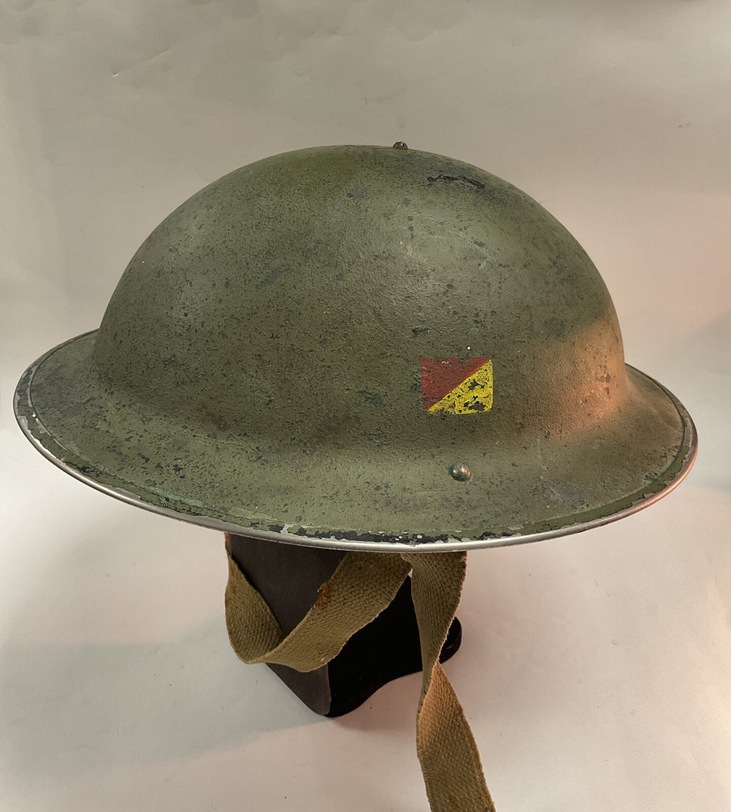 World war two british army mk Il Brodie Helmet with royal signals flash ...