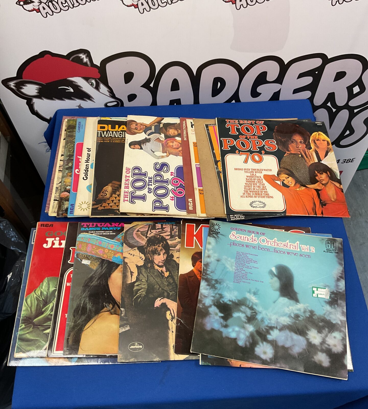 Mixed collection of 69-70s vinyl – Badgers Auctions