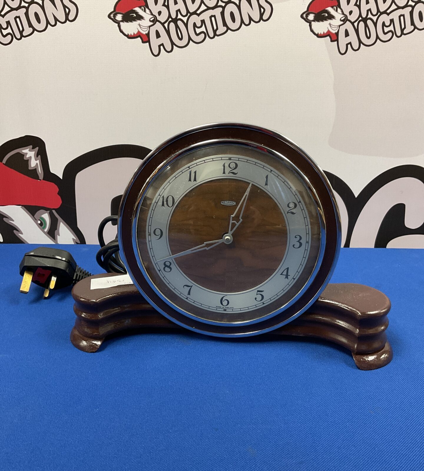 Art Deco Metamec Smiths Electric Mantle Clock – Badgers Auctions