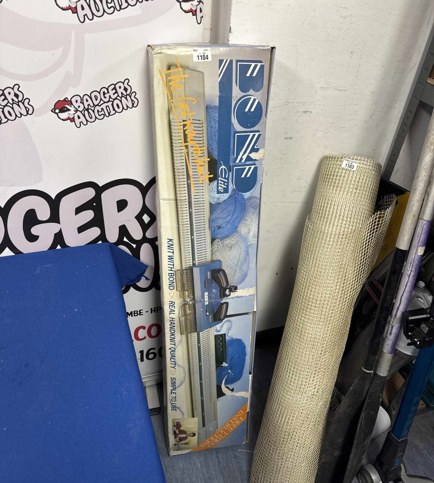 Bond elite knitting machine untested – Badgers Auctions
