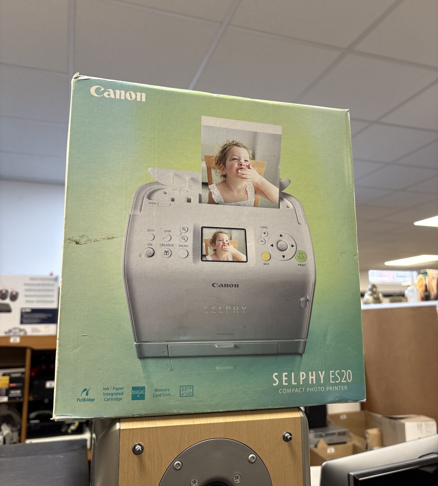 Canon Selphy ES250 Compact Photo Printer – Badgers Auctions