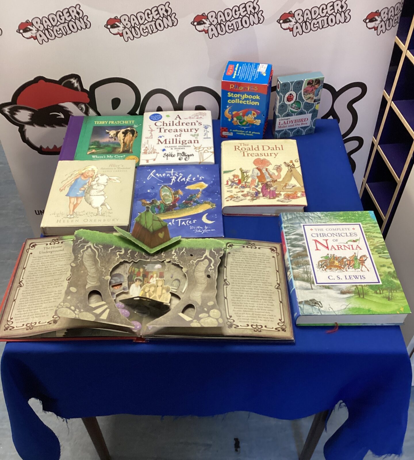 A collection of children’s story books, including Peter Pan pop-up ...