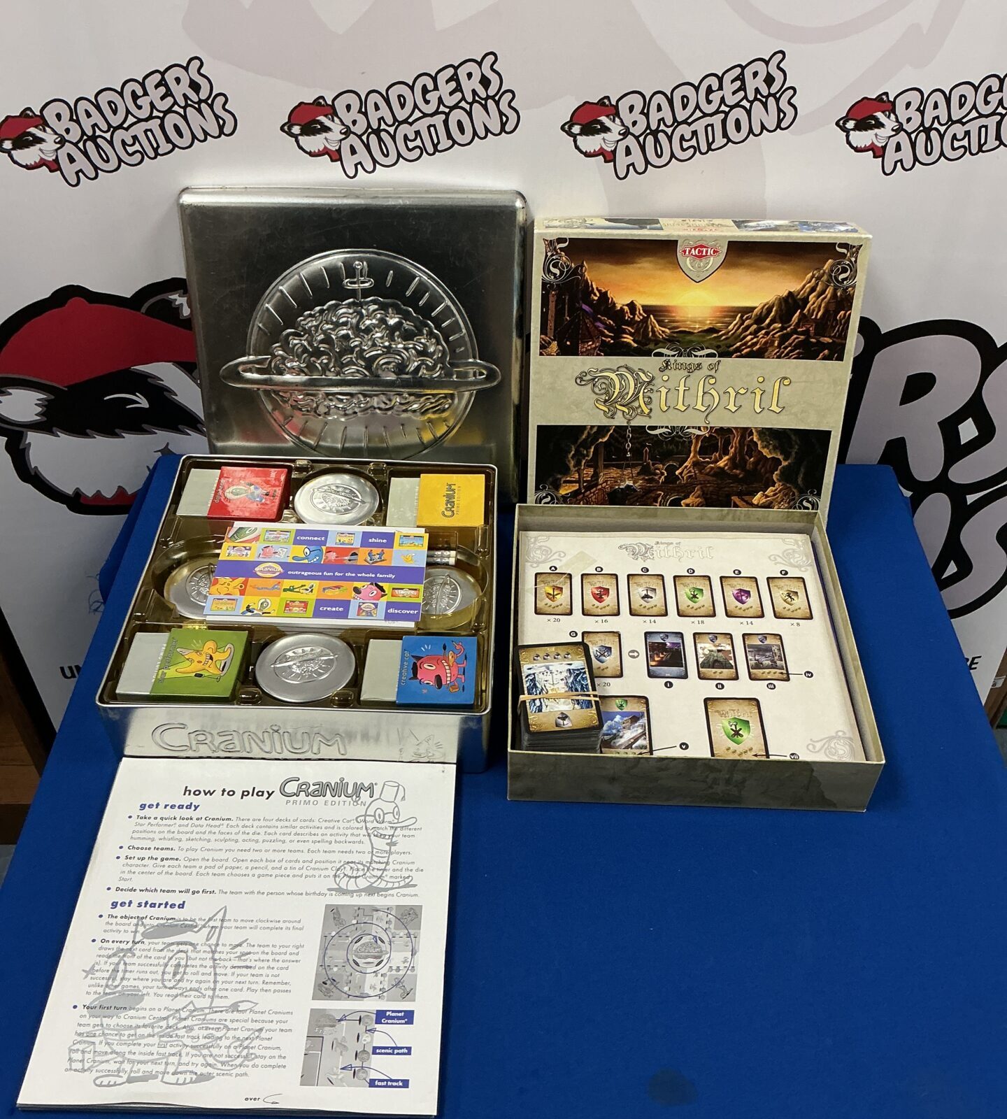 Two family games inc Cranium – Badgers Auctions