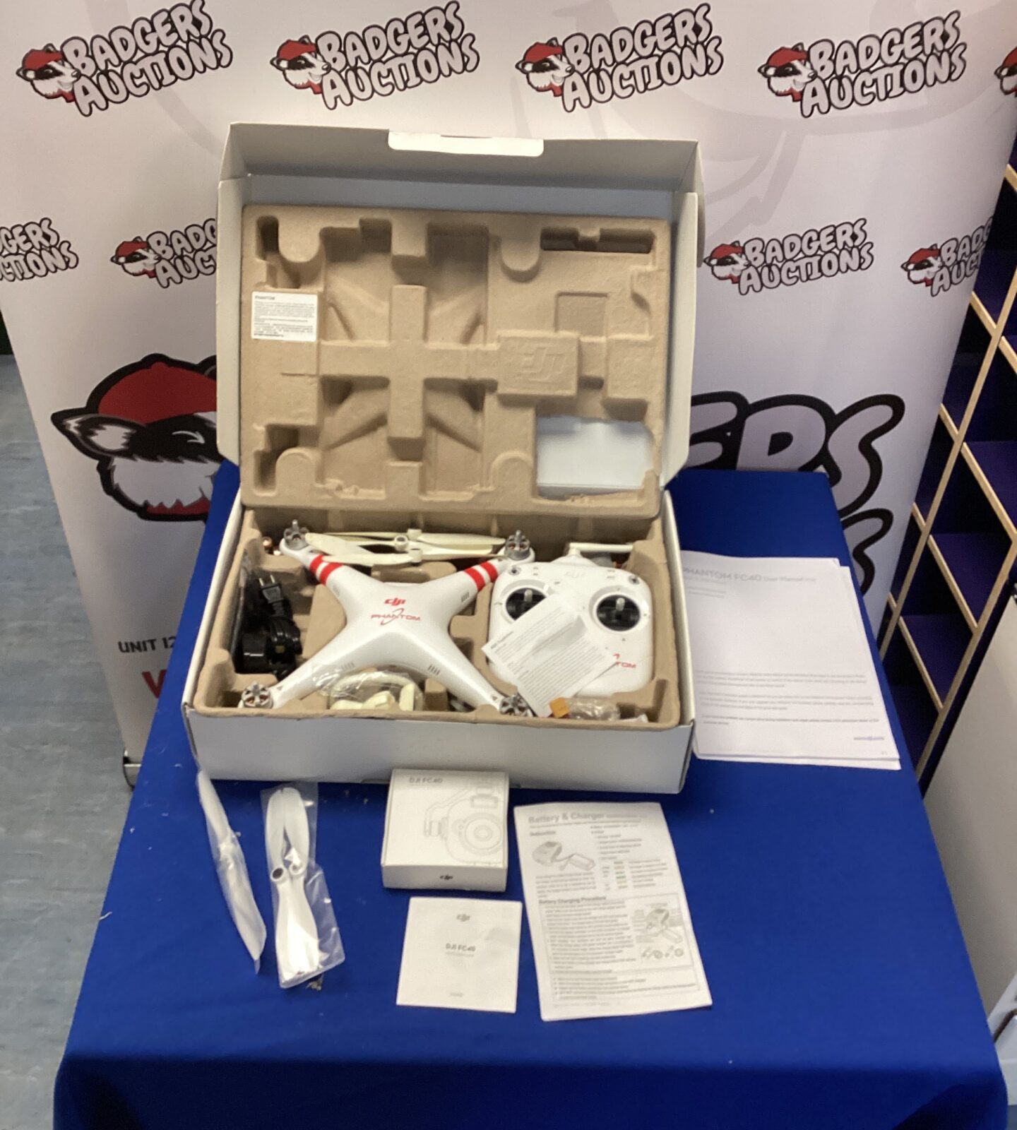 DJI Phantom FC 40 drone – Badgers Auctions