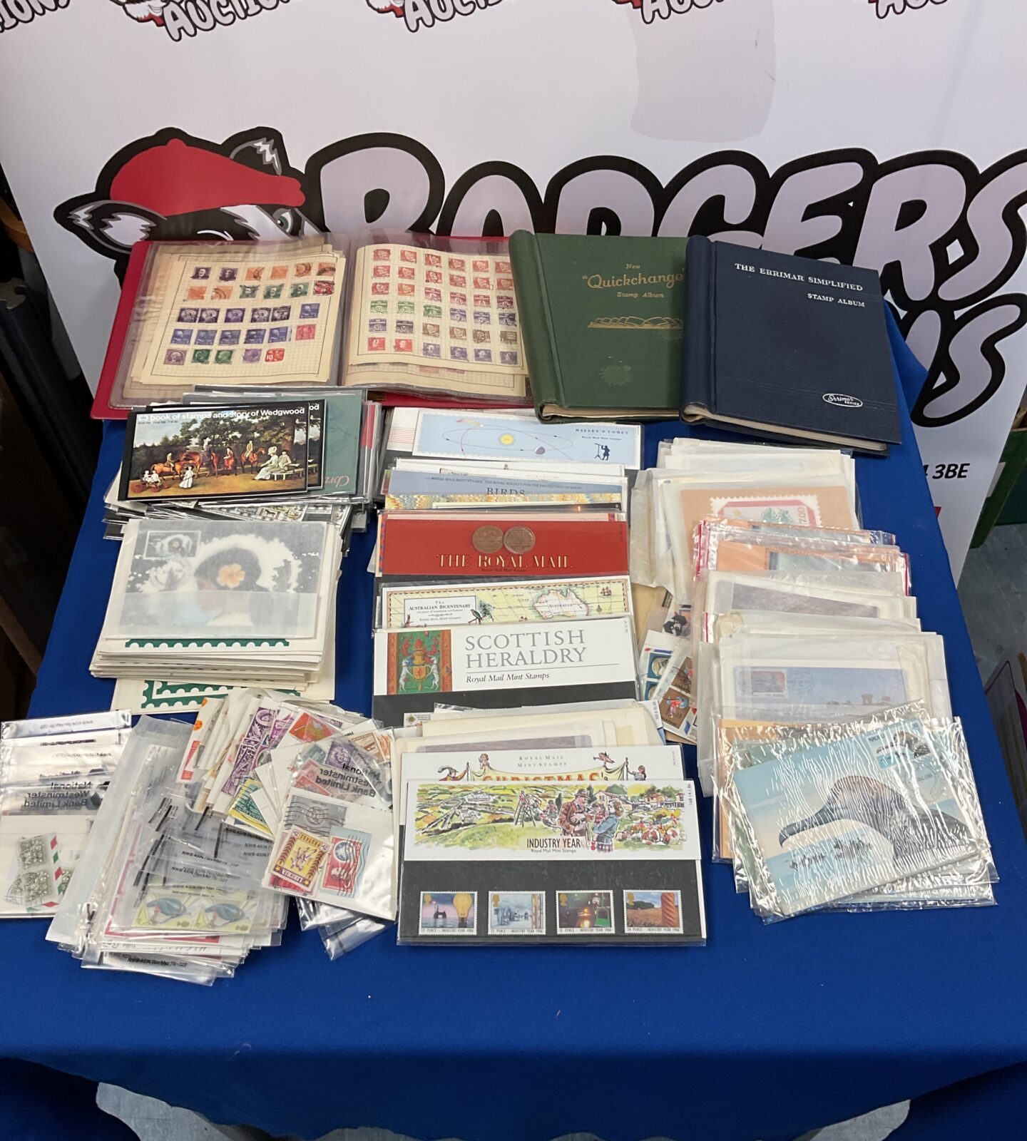 Collection of first day covers & stamps – Badgers Auctions