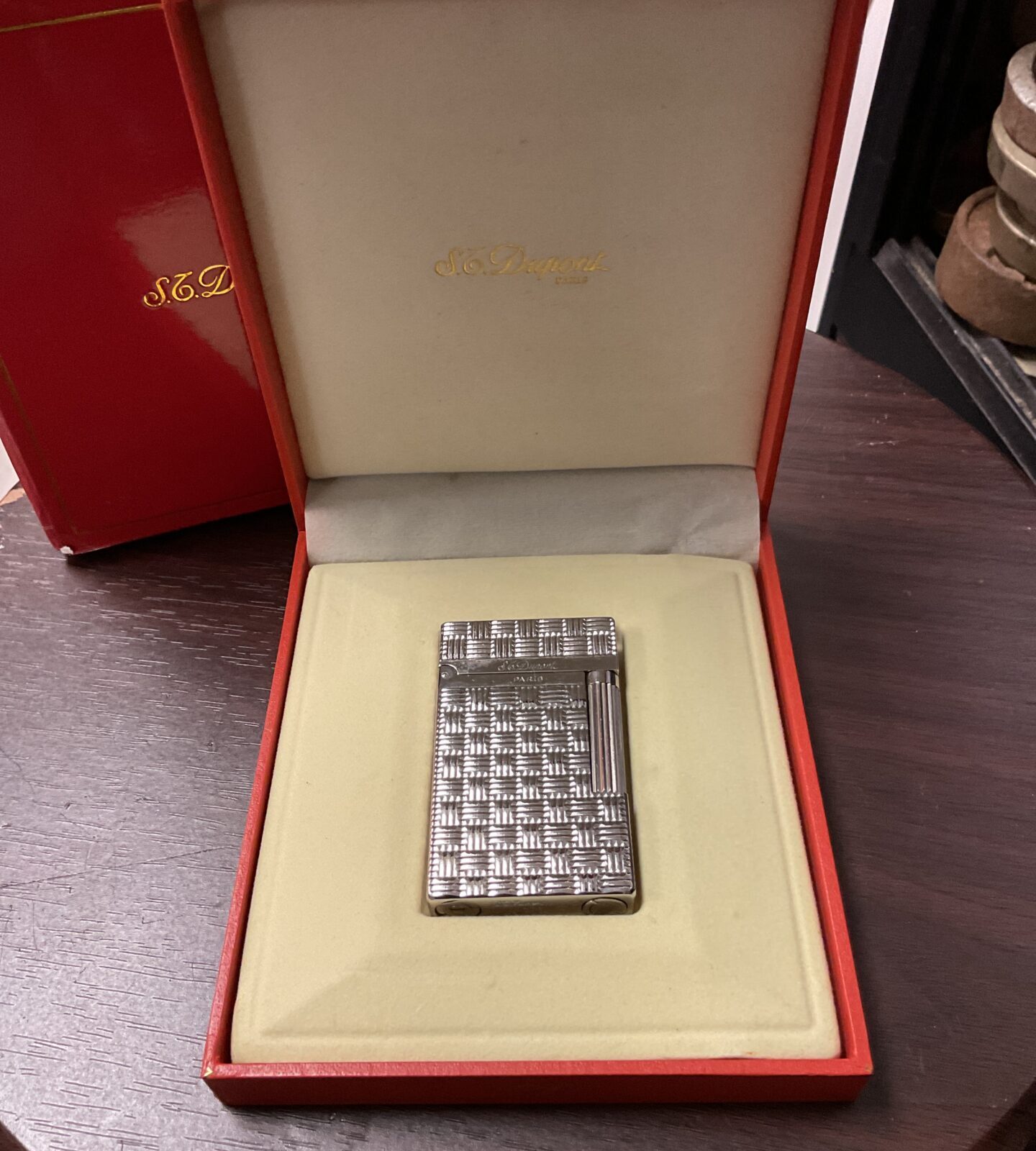 Dupont Lighter With Original Box – Badgers Auctions