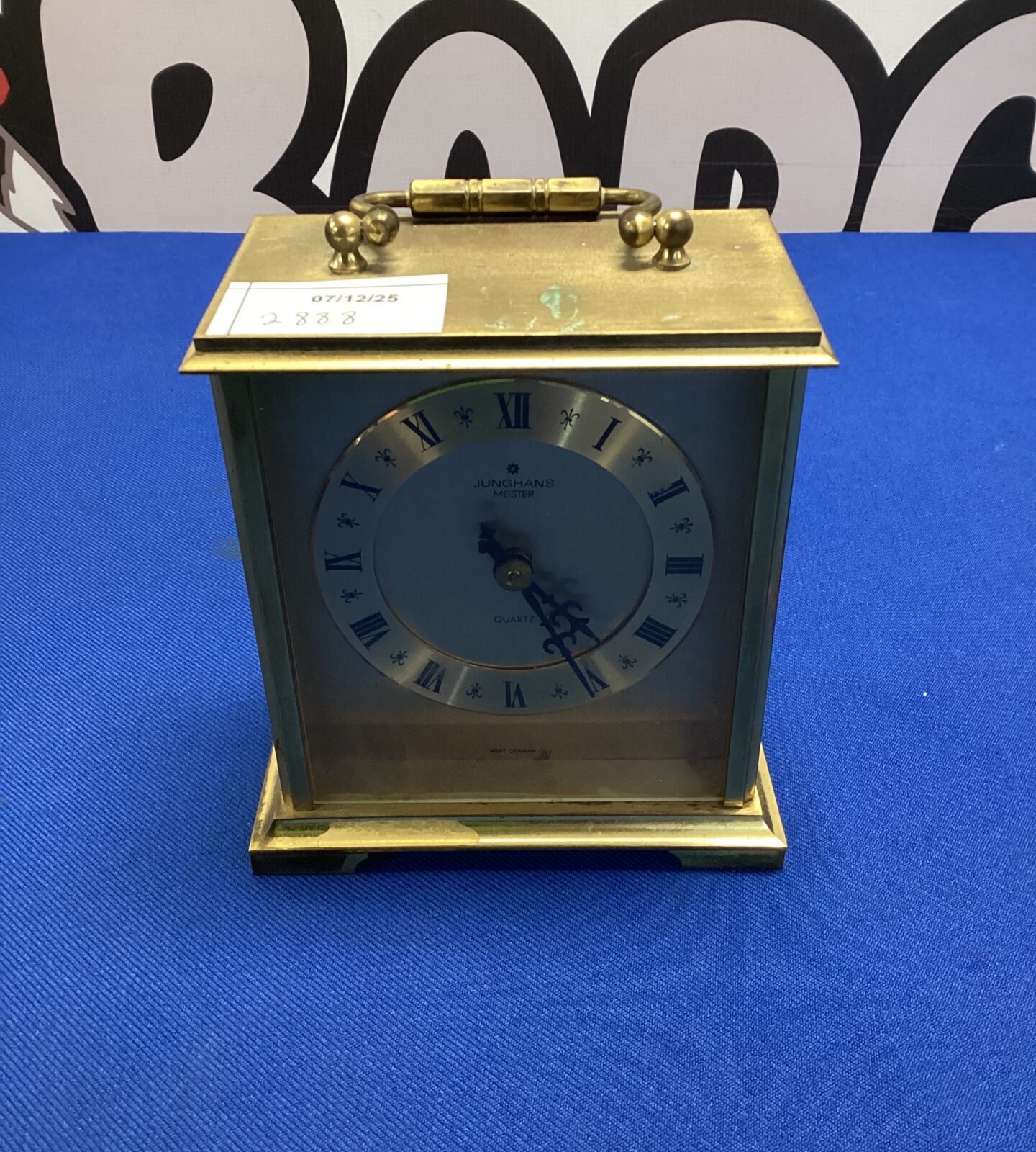 Junghans meister quartz mantle clock – Badgers Auctions
