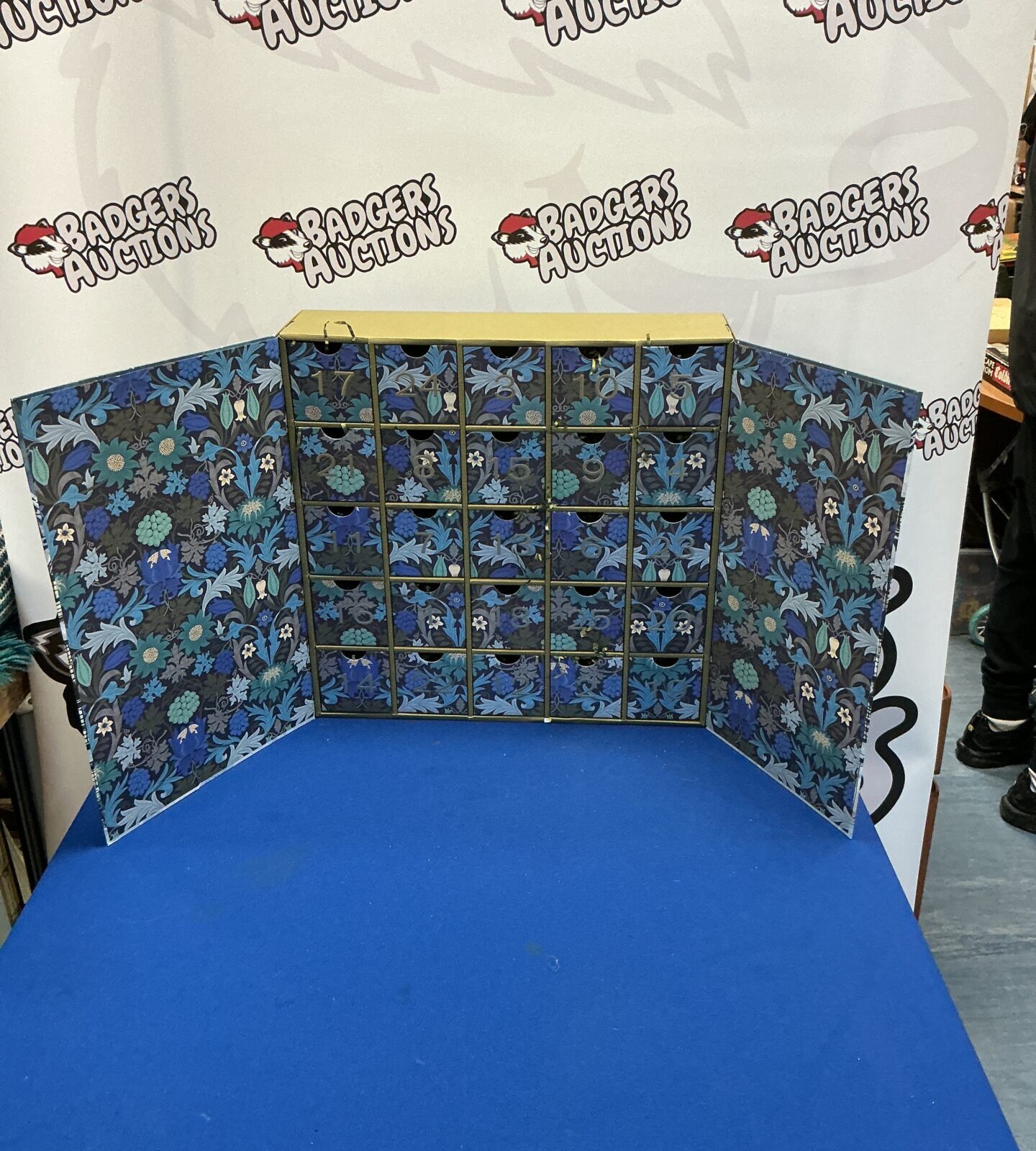 Liberty Advent calendar (boxes are empty) – Badgers Auctions