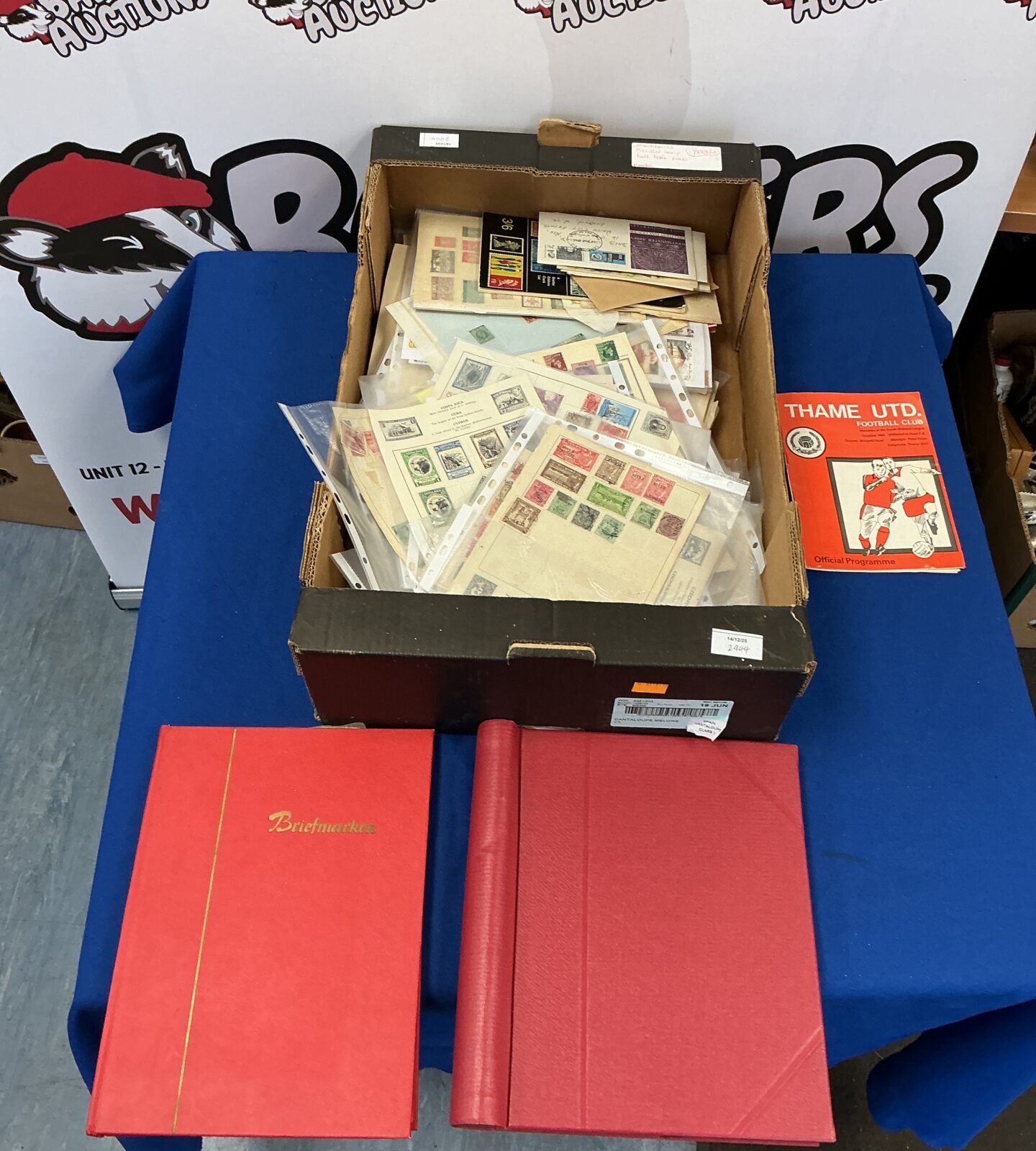 Collection of Postage stamps and albums – Badgers Auctions