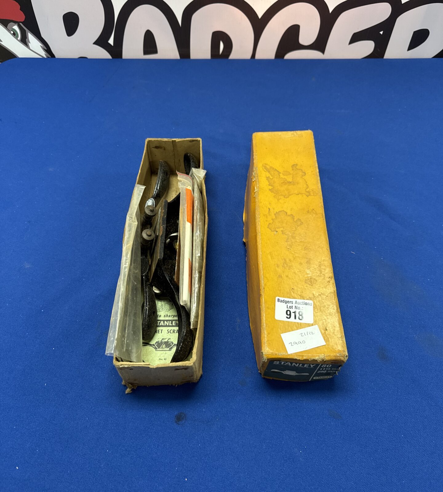Stanley 80 290mm cabinet scraper tool – Badgers Auctions