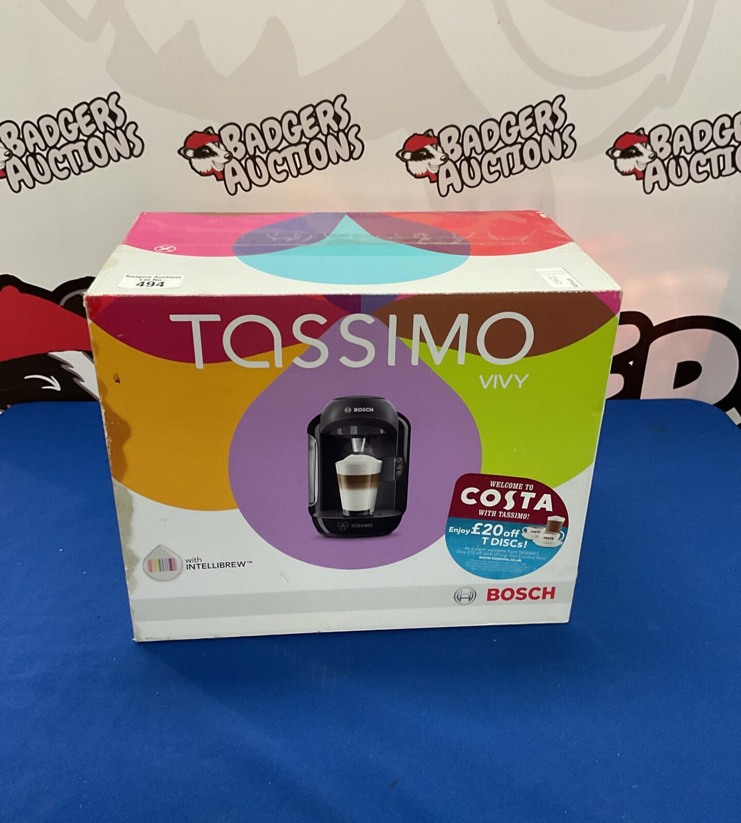 Tassimo Bosch coffee machine – Badgers Auctions